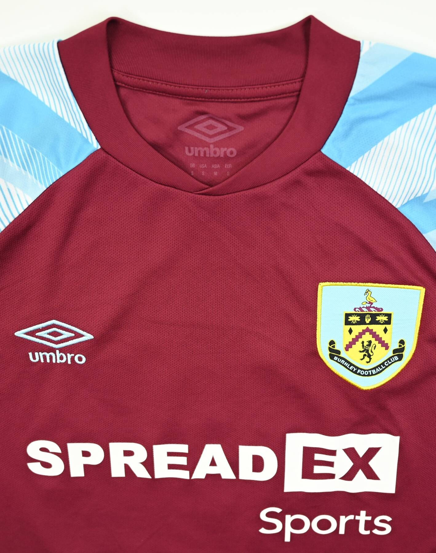 2021-22 BURNLEY FC *BARNES* SHIRT S Football / Soccer \ Championship ...
