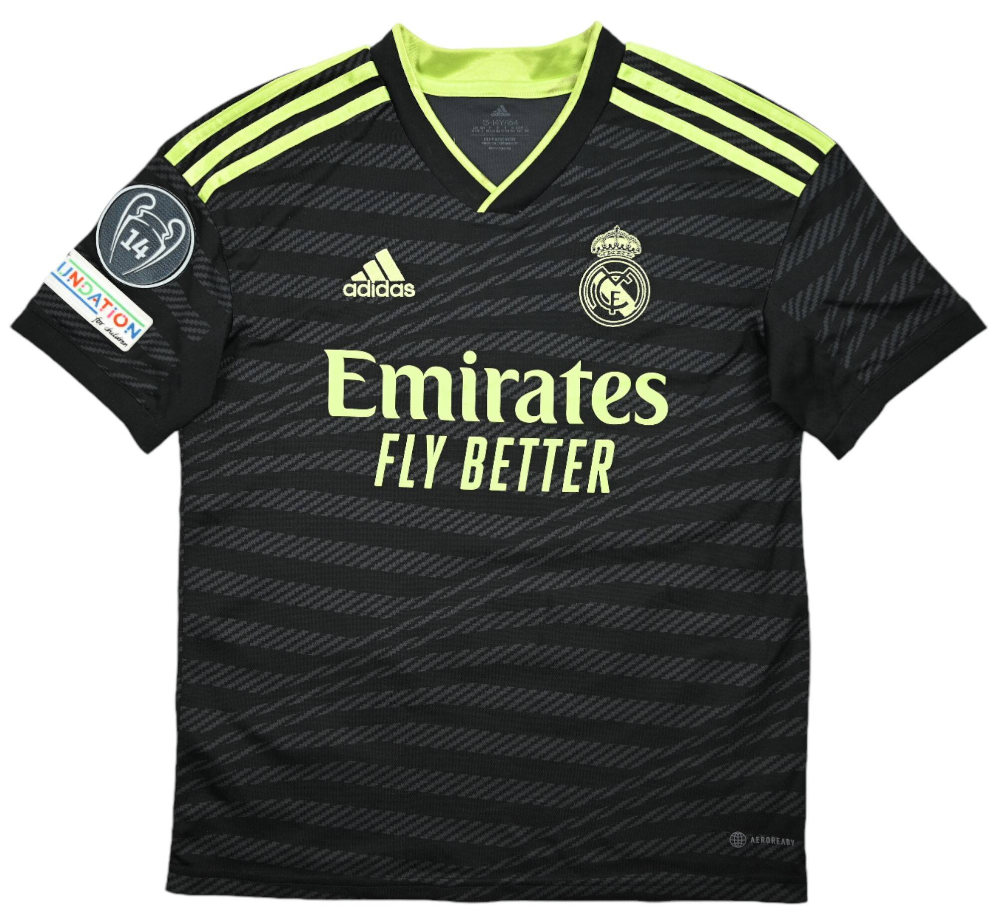 2022-23 REAL MADRID *VALVERDE* SHIRT L. BOYS Football / Soccer ...