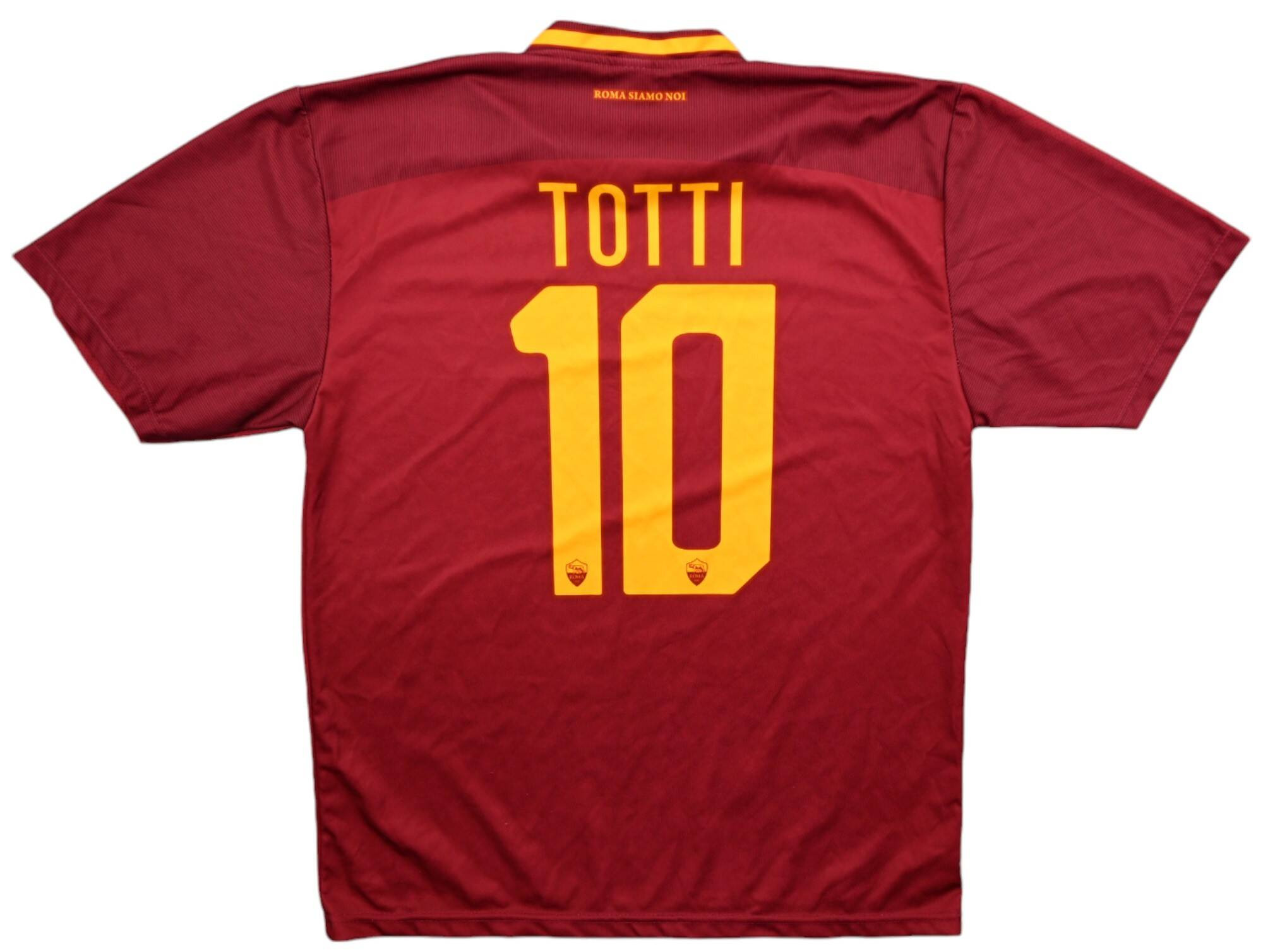 AS ROMA *TOTTI* SHIRT L Football / Soccer \ Italian Clubs \ AS Roma New ...