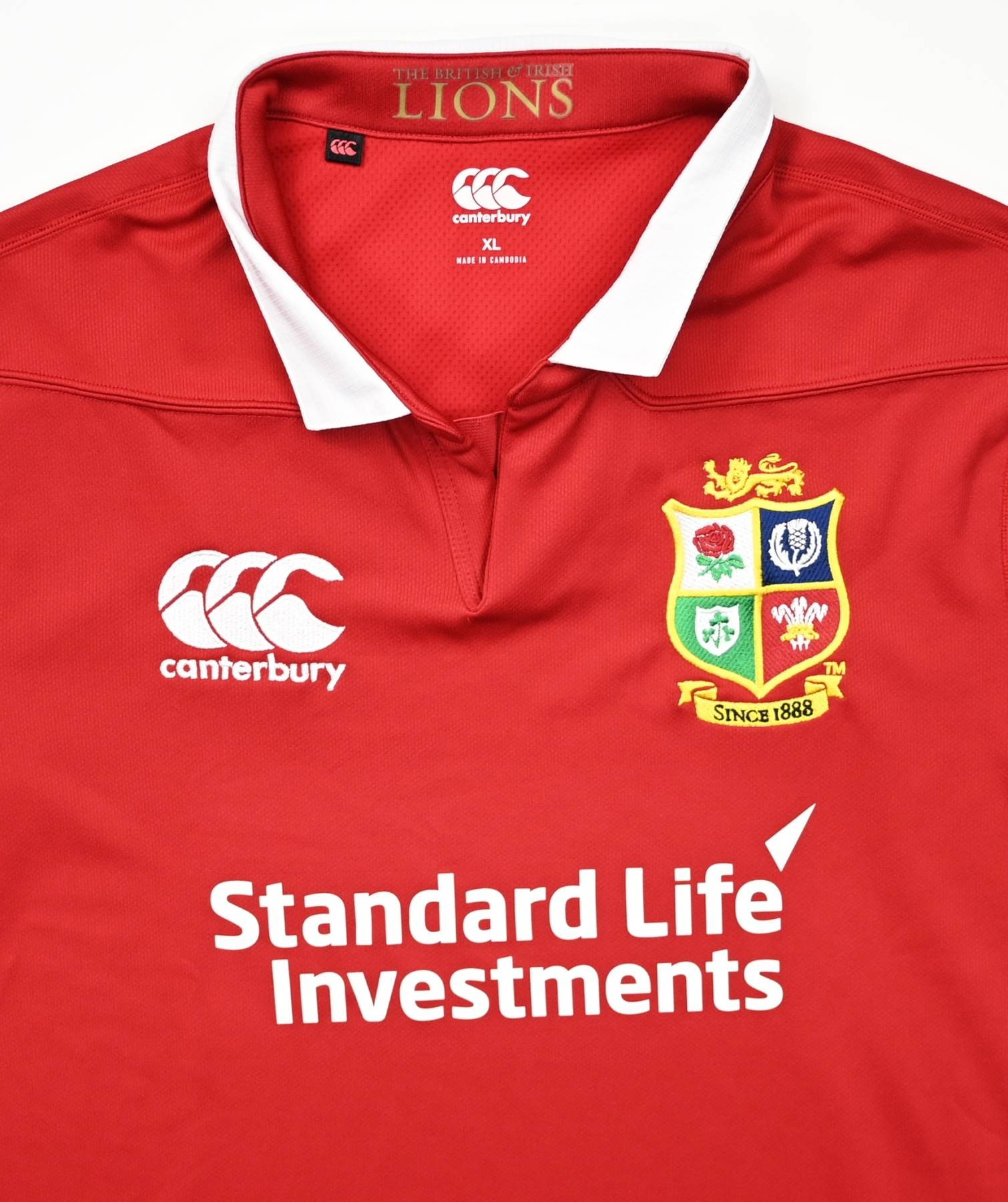 BRITISH AND IRISH LIONS RUGBY SHIRT XL Rugby \ Rugby Union ...