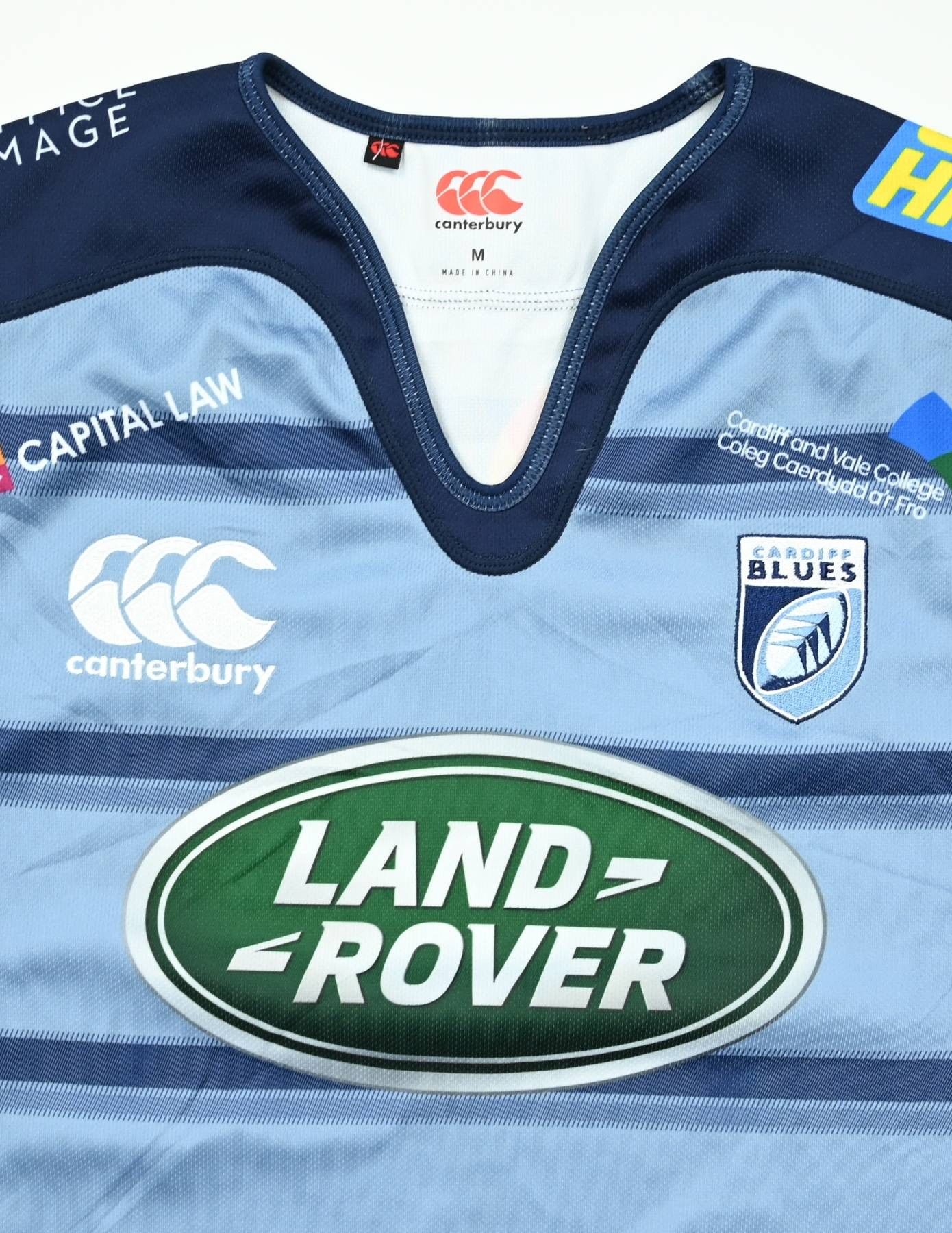 CARDIFF BLUES RUGBY SHIRT M Rugby \ Rugby Union \ Cardiff Blues ...