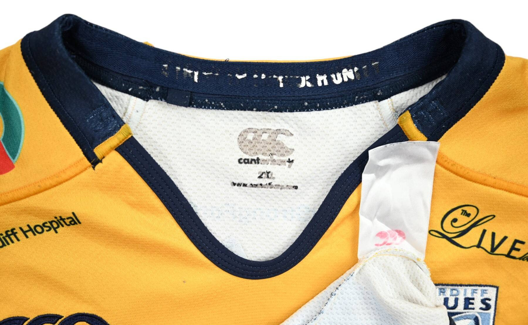 CARDIFF BLUES RUGBY SHIRT XXL Rugby \ Rugby Union \ Cardiff Blues ...