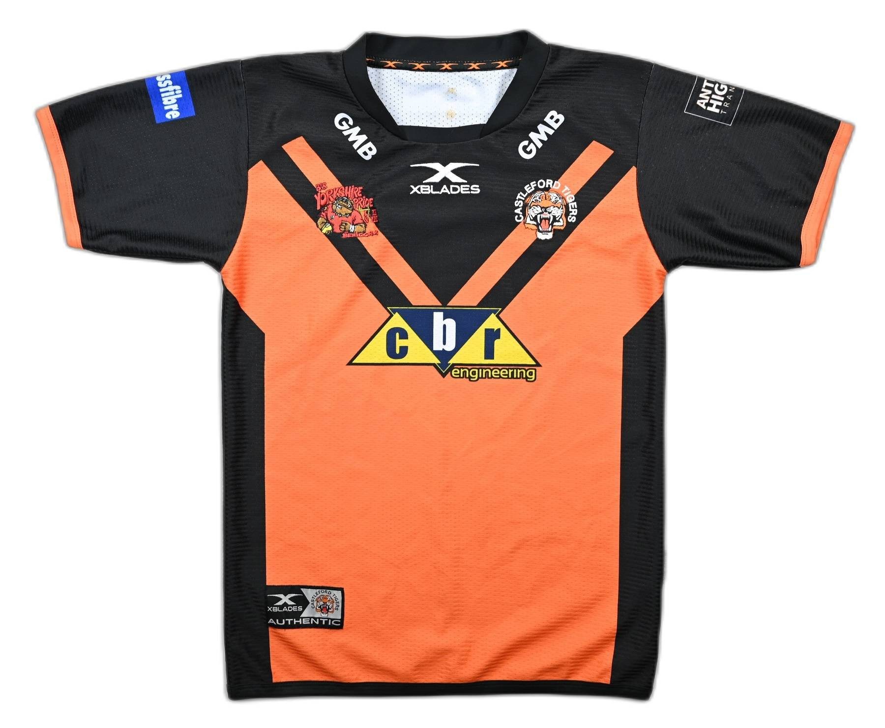 CASTLEFORD TIGERS RUGBY SHIRT XL.BOYS Rugby \ Rugby League \ Castleford ...