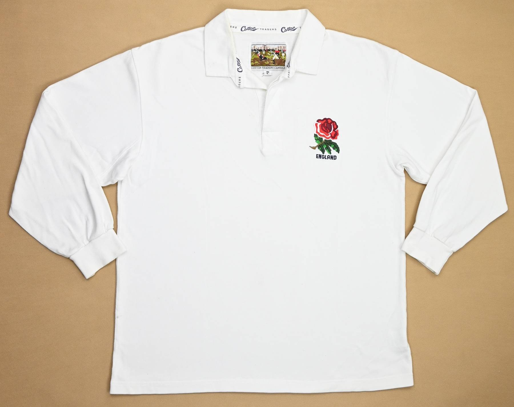 ENGLAND RUGBY SHIRT LONGSLEEVE L Rugby \ Rugby Union \ England ...