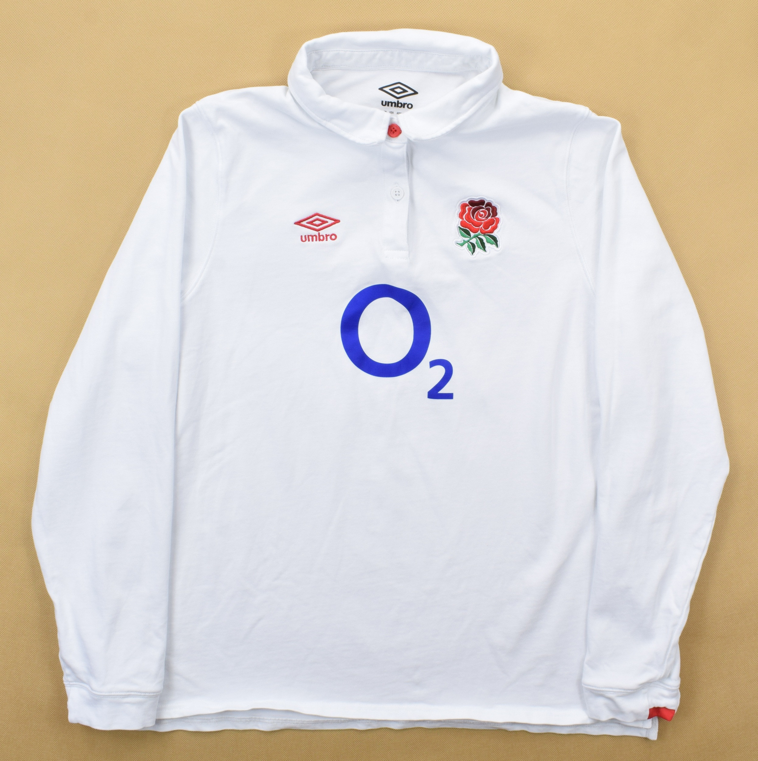 ENGLAND RUGBY UMBRO LONGSLEEVE 2XL Rugby \ Rugby Union \ England ...
