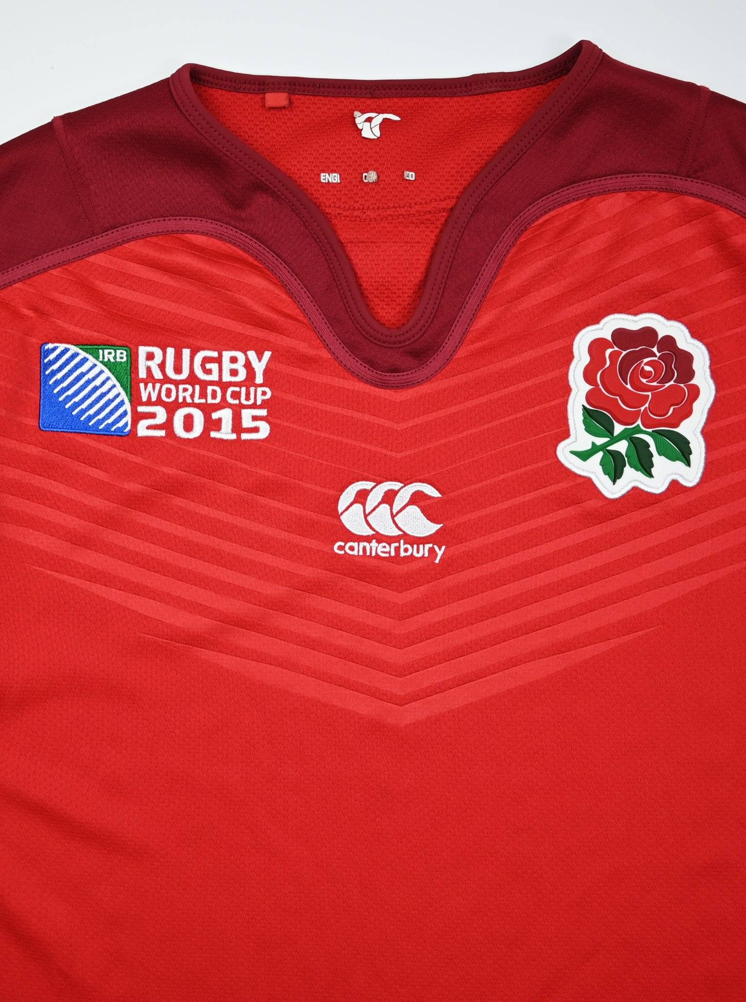 ENGLAND RUGBY WORLD CUP 2015 SHIRT M Rugby \ Rugby Union \ England ...