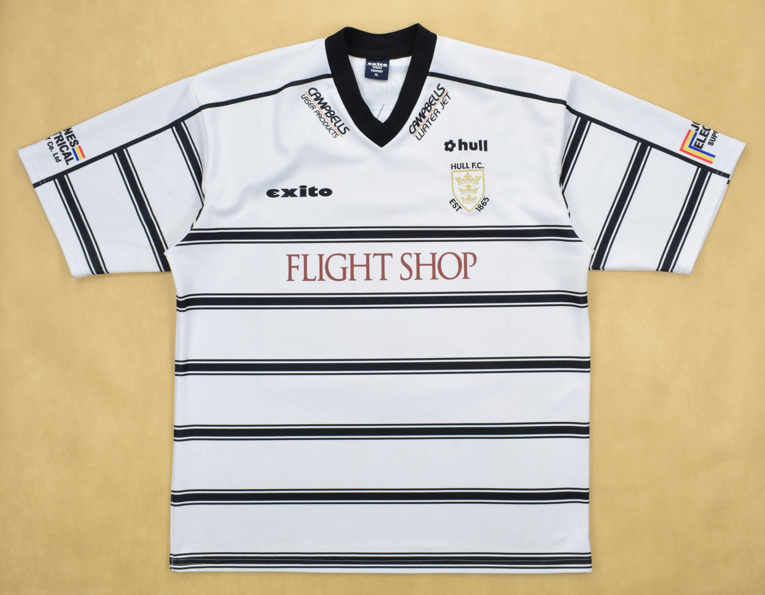 HULL FC RUGBY EXITO SHIRT XL Rugby \ Rugby League \ Hull FC | Classic ...