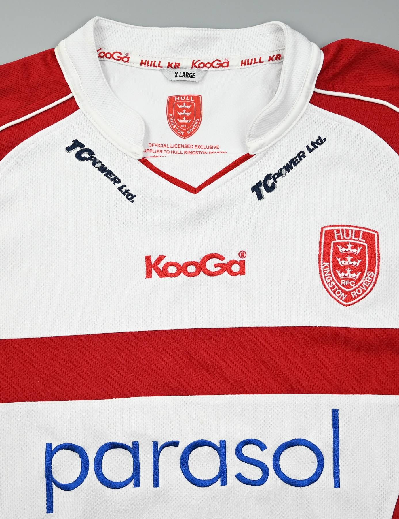 HULL KINGSTON ROVERS KUKRI RUGBY SHIRT XL Rugby \ Rugby League \ Hull ...