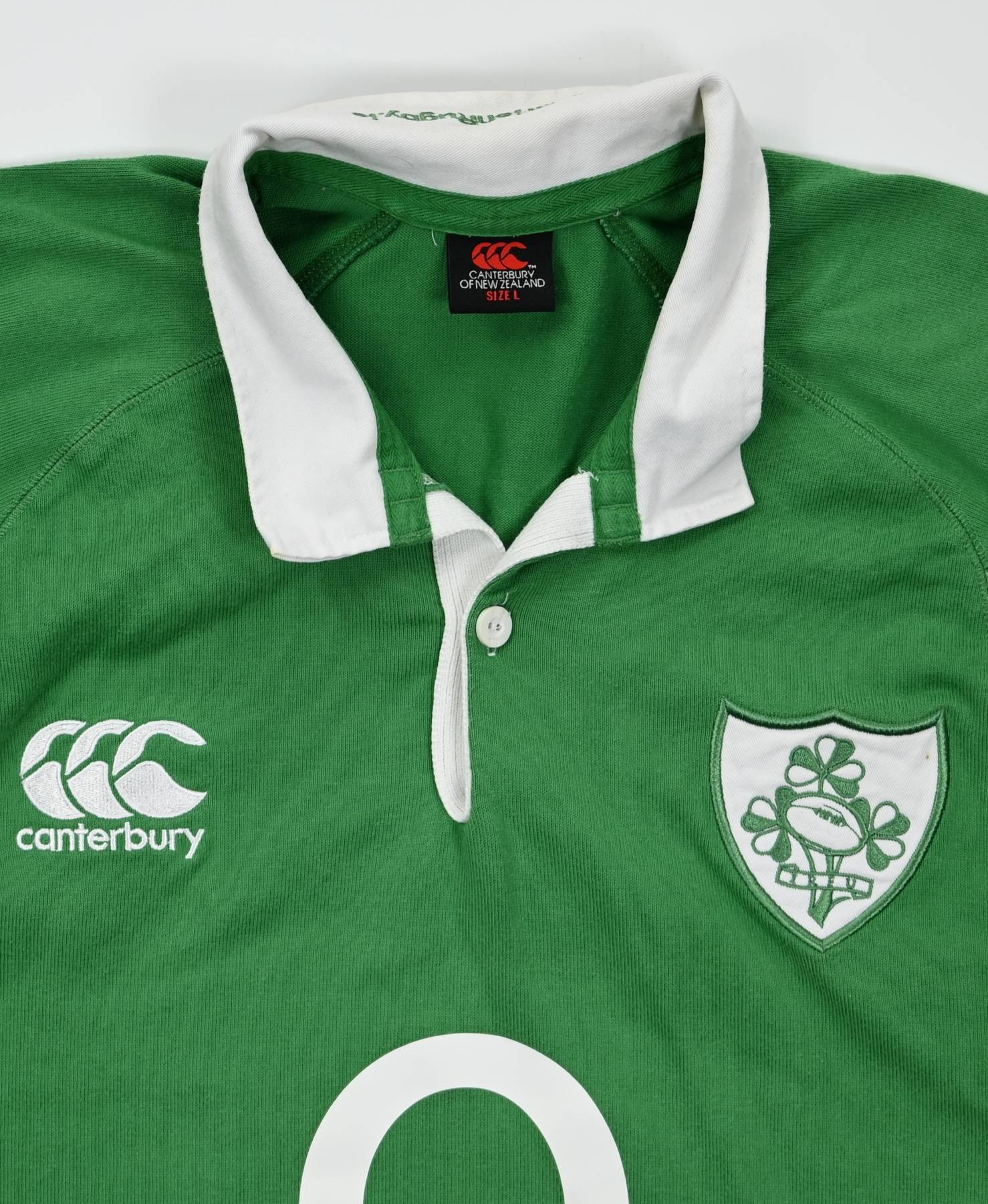 IRELAND IRFU RUGBY CANTERBURY SHIRT L Rugby \ Rugby Union \ Ireland ...