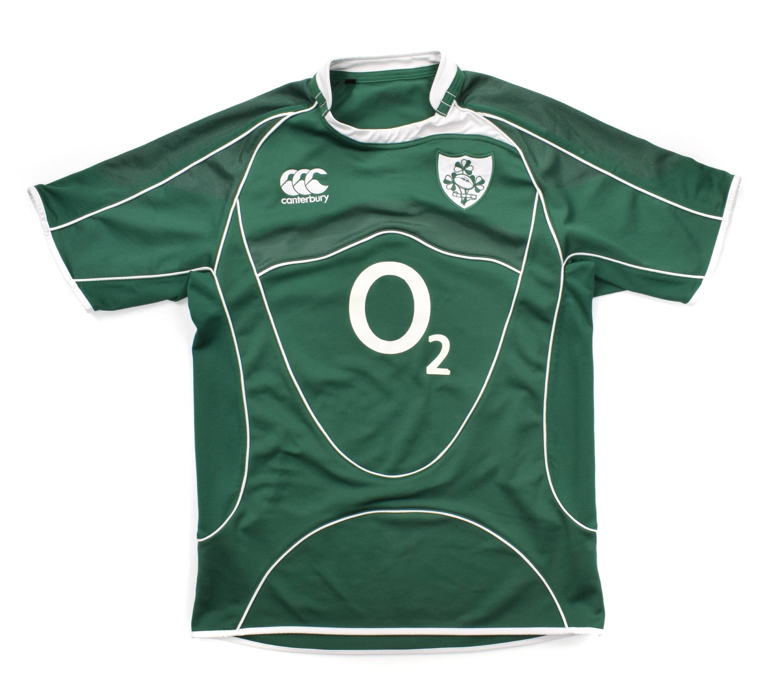 IRELAND IRFU RUGBY CANTERBURY SHIRT M Rugby \ Rugby Union \ Ireland ...
