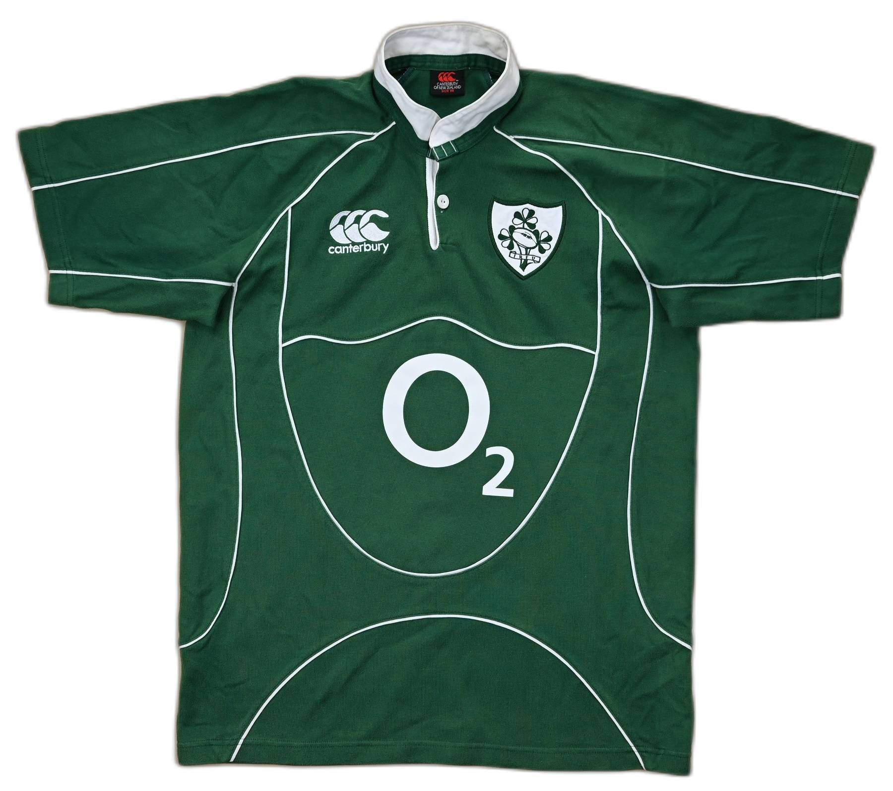 IRELAND IRFU RUGBY CANTERBURY SHIRT M Rugby \ Rugby Union \ Ireland ...