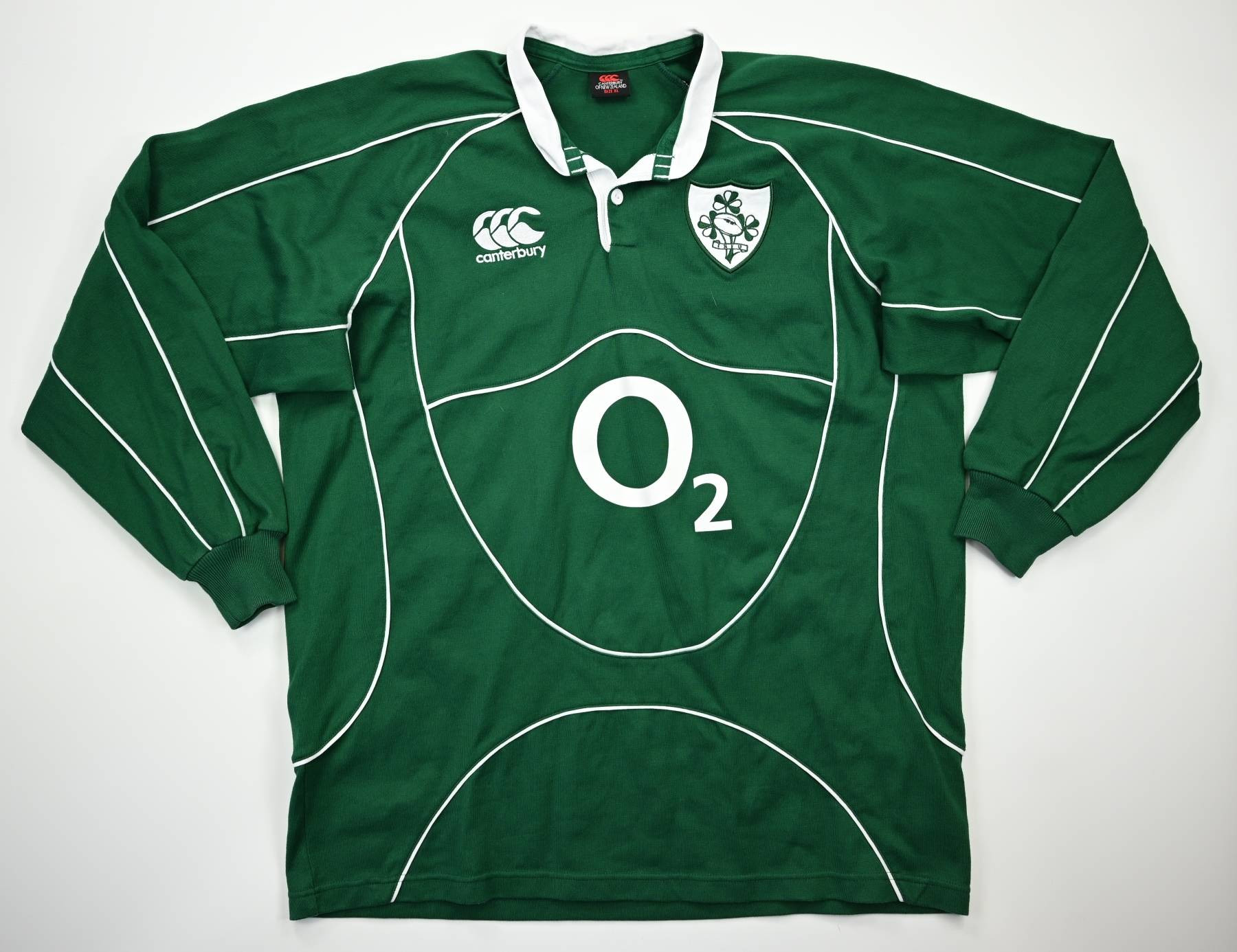 IRELAND IRFU RUGBY LONGSLEEVE XL Rugby \ Rugby Union \ Ireland ...