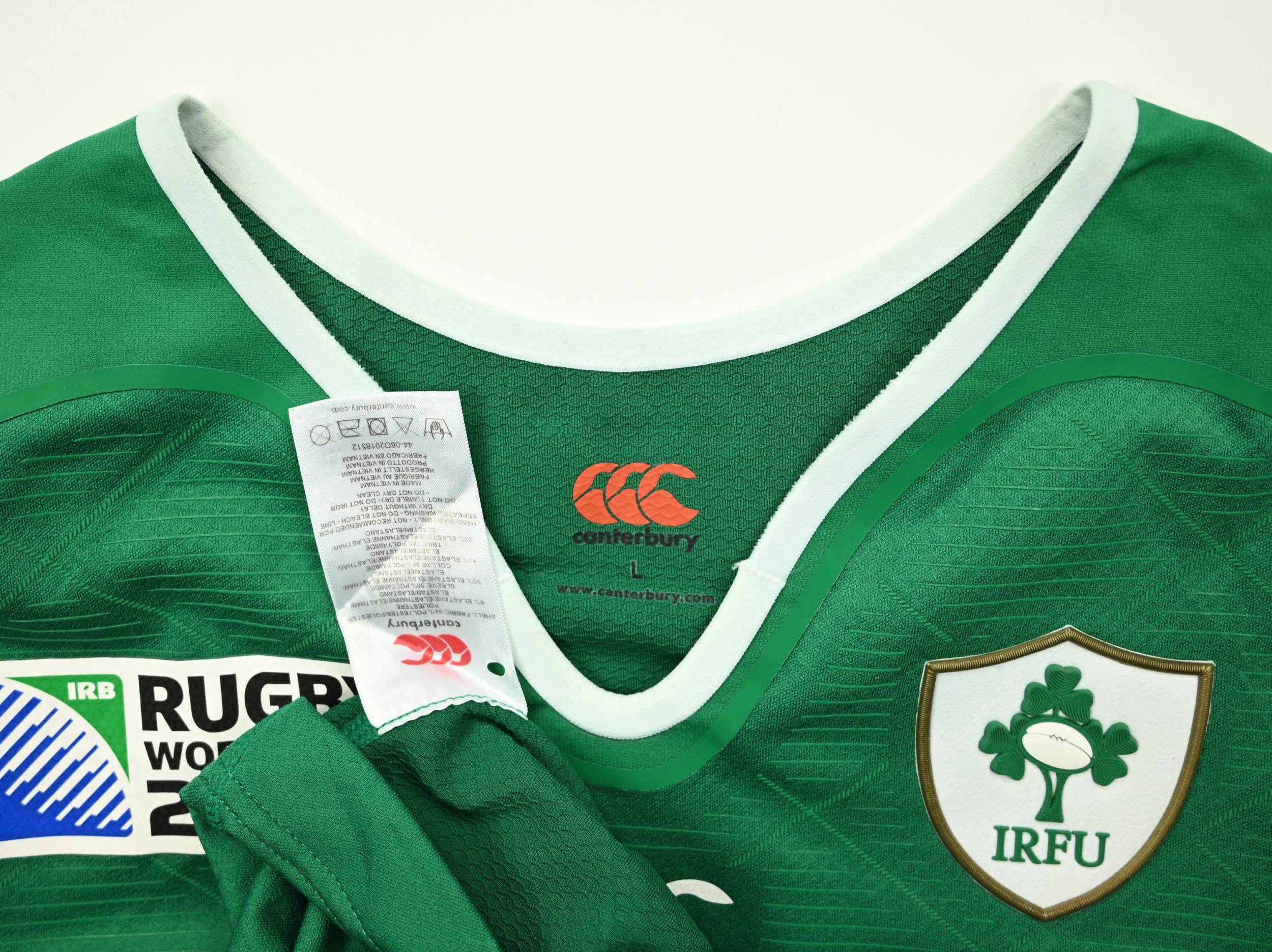 IRELAND RUGBY SHIRT L Rugby \ Rugby Union \ Ireland | Classic-Shirts.com