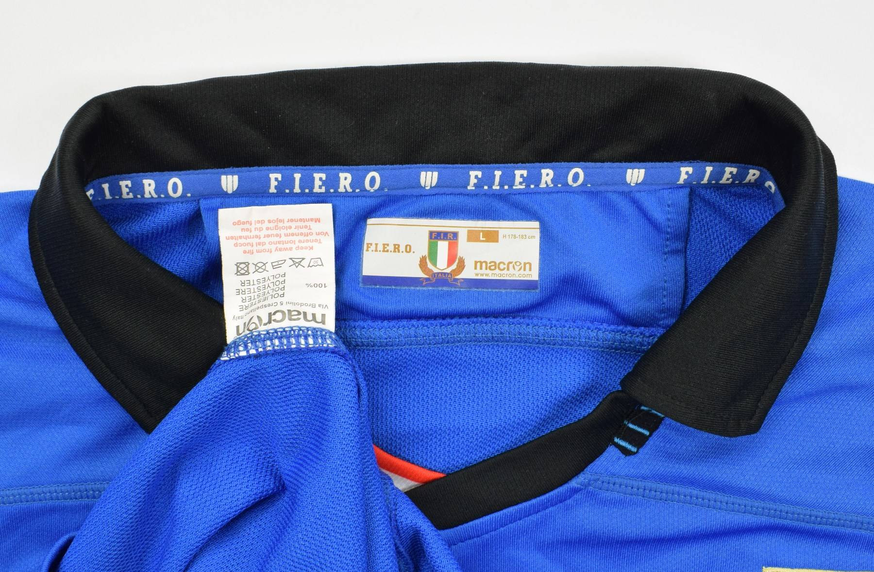 ITALY RUGBY ADIDAS SHIRT L Rugby \ Rugby Union \ Italy | Classic-Shirts.com