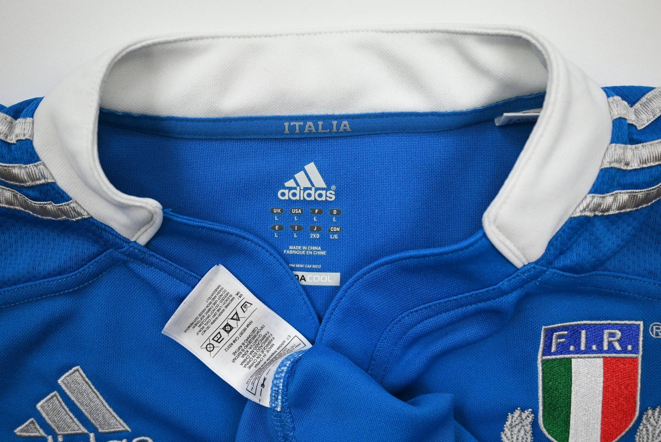 ITALY RUGBY SHIRT L Rugby \ Rugby Union \ Italy New in | Classic-Shirts.com