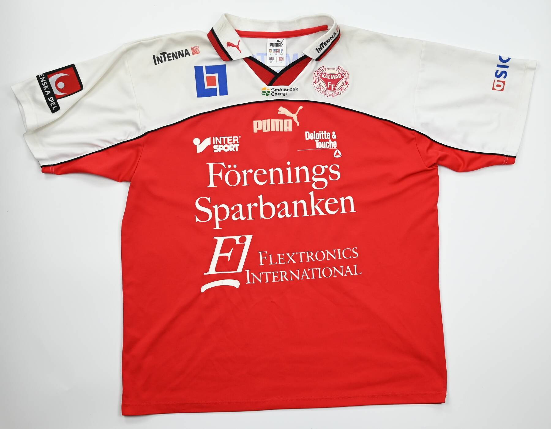 KALMAR FF SHIRT XL Football / Soccer \ European Clubs \ Scandinavian ...