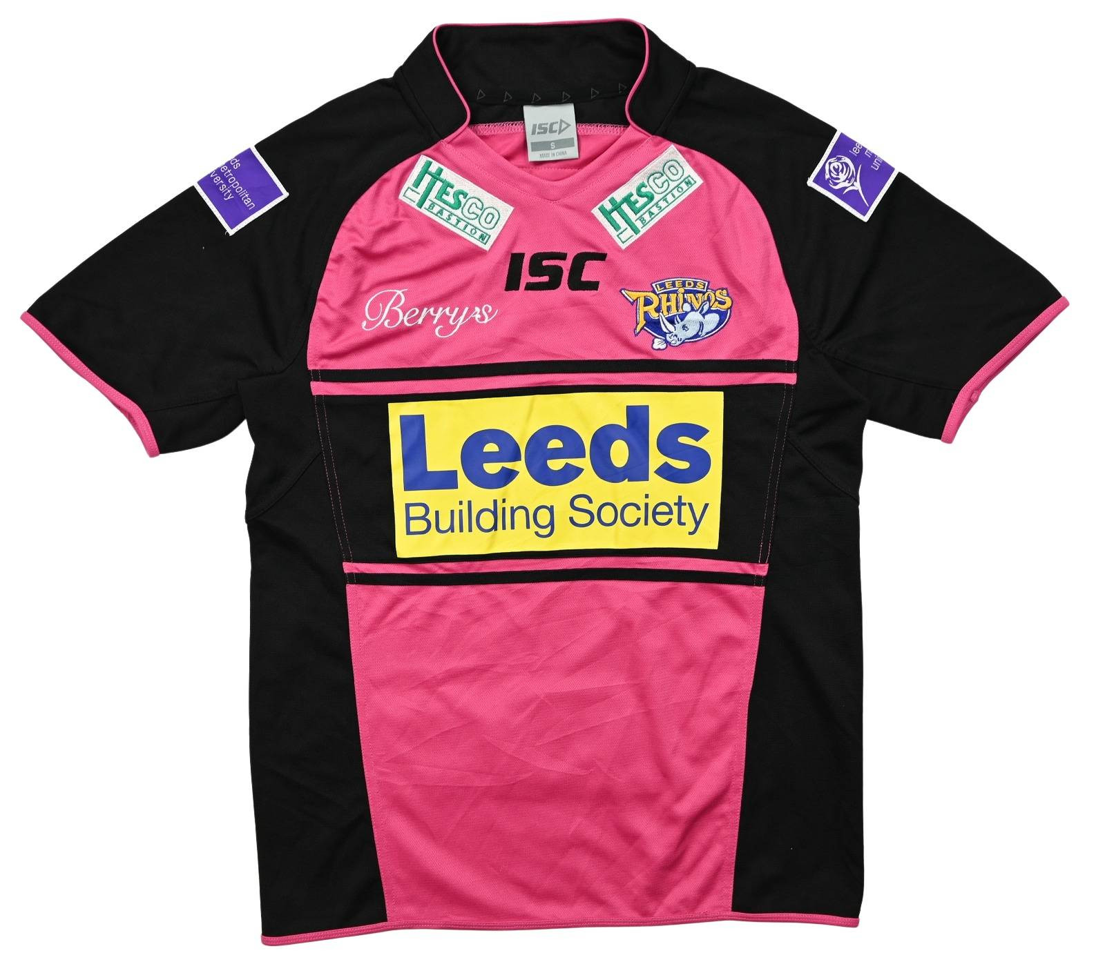 LEEDS RHINOS RUGBY SHIRT S Rugby \ Rugby League \ Leeds Rhinos ...