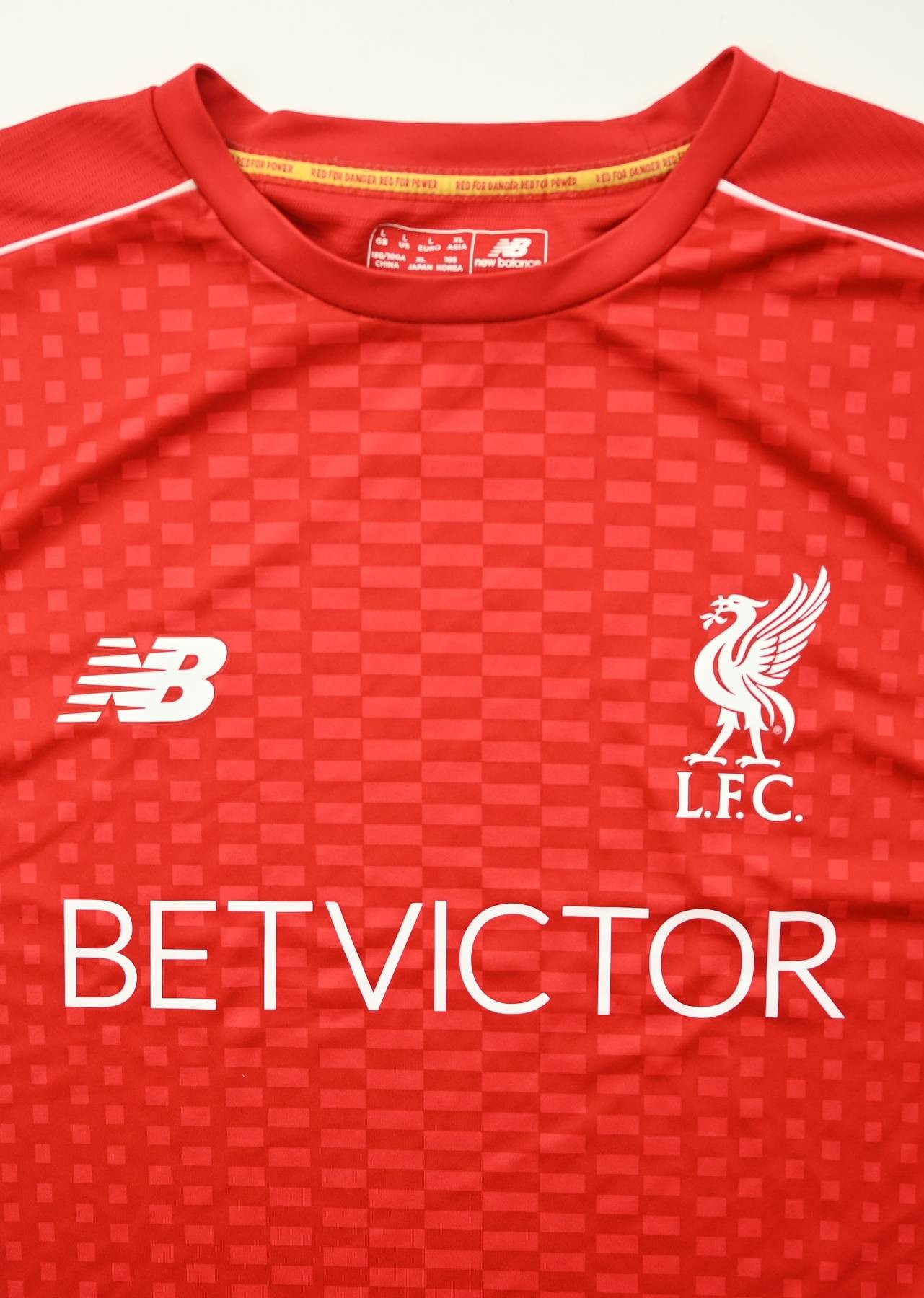 LIVERPOOL SHIRT L Football / Soccer \ Premier League \ Liverpool ...