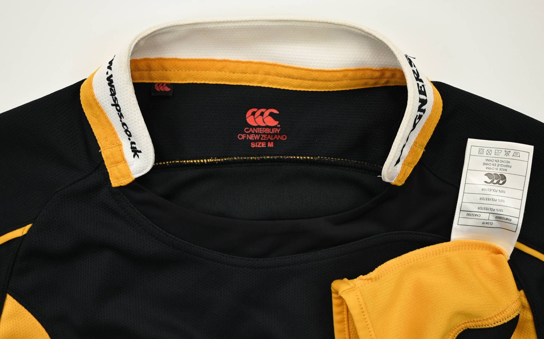 LONDON WASPS RUGBY CANTERBURY SHIRT M Rugby \ Rugby Union \ London ...