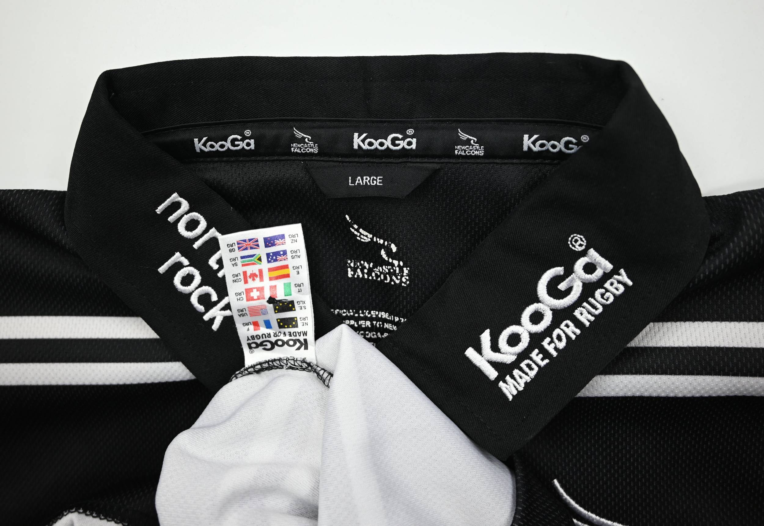 NEWCASTLE FALCONS RUGBYSHIRT L Rugby \ Rugby Union \ Newcastle Falcons ...