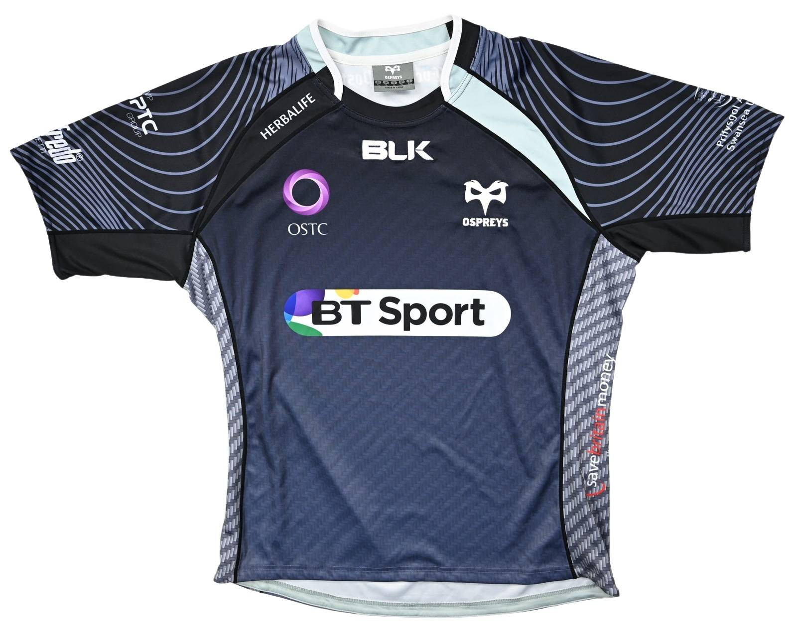 OSPREYS RUGBY SHIRT XL Rugby \ Rugby Union \ Ospreys | Classic-Shirts.com