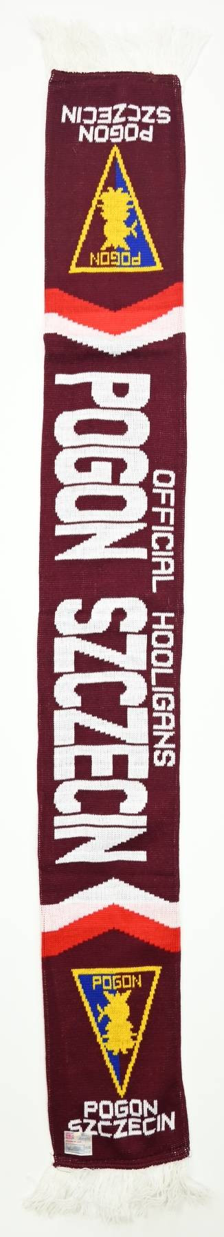 POGOŃ SZCZECIN OFFICIAL HOOLIGANS SCARF Other \ Scarves | Classic ...