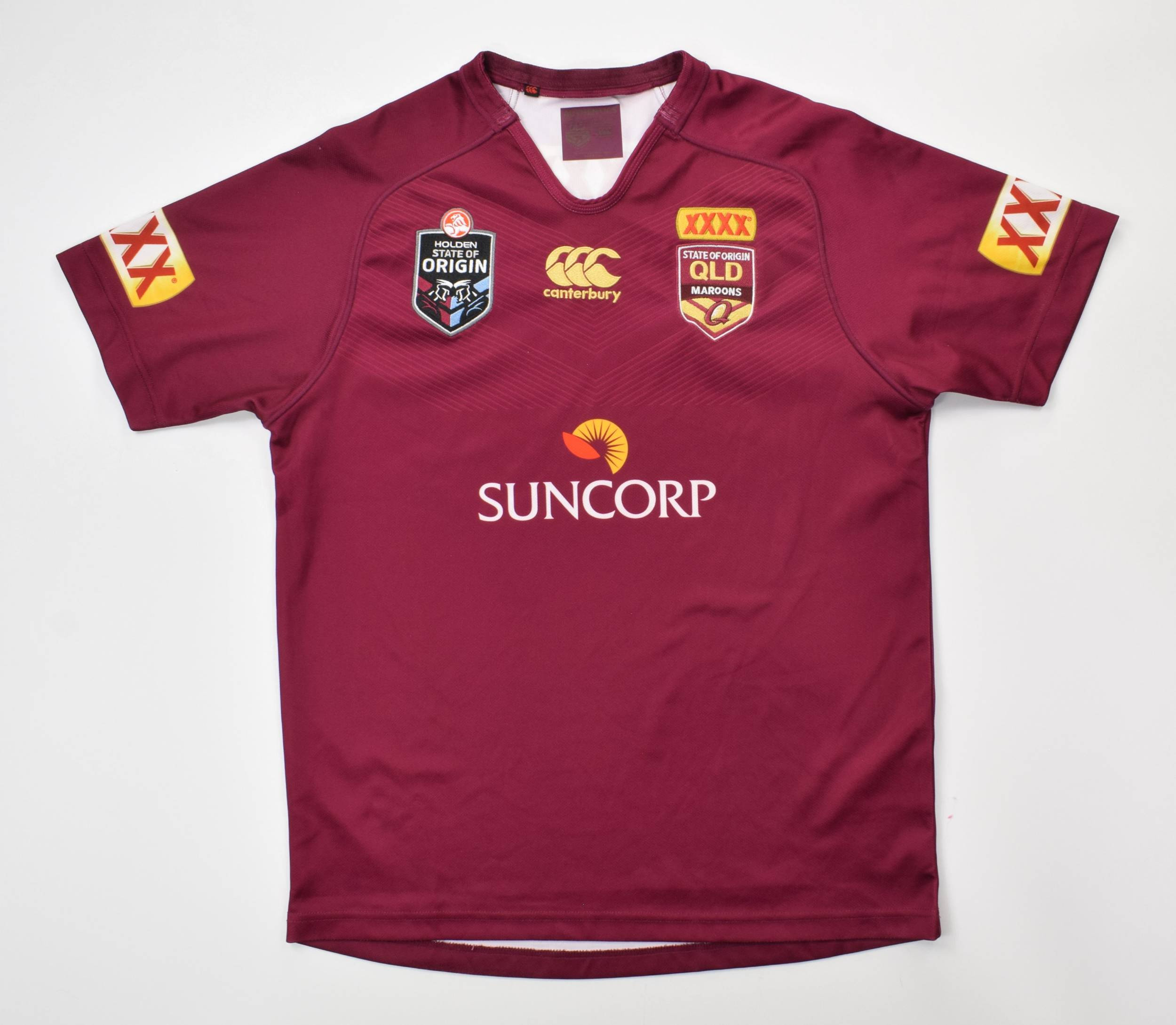 QUEENSLAND MAROONS RUGBY SHIRT L Rugby \ Rugby Union \ Queensland Reds ...