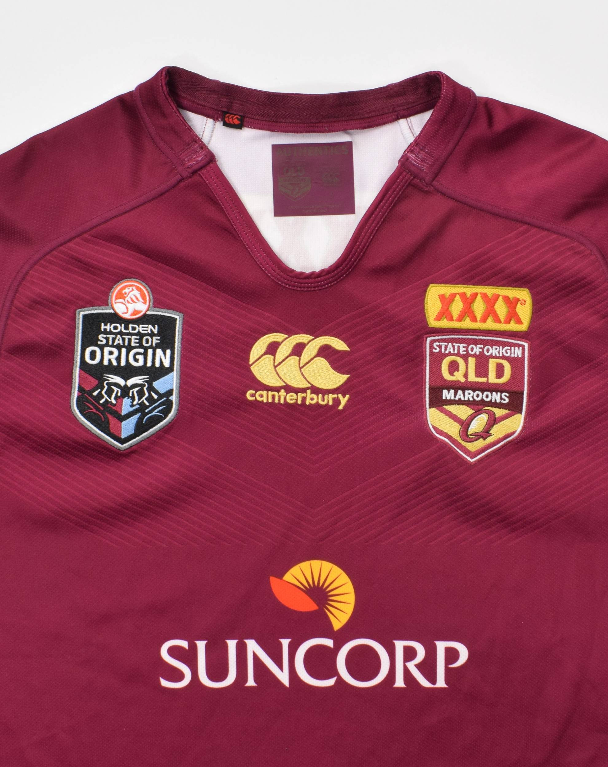 QUEENSLAND MAROONS RUGBY SHIRT L Rugby \ Rugby Union \ Queensland Reds ...