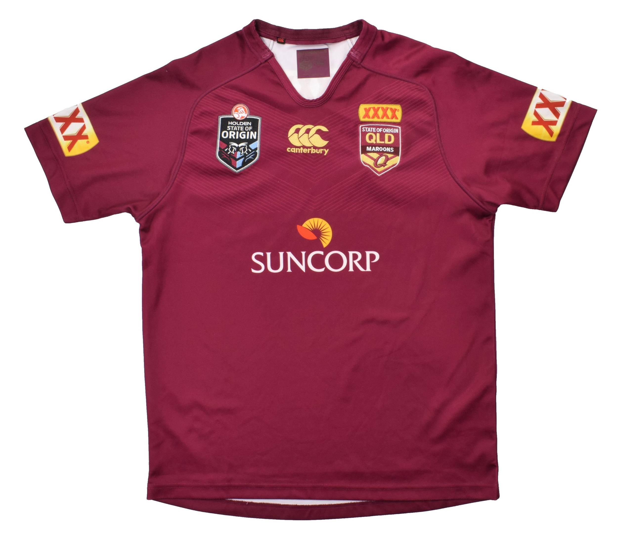 QUEENSLAND MAROONS RUGBY SHIRT L Rugby \ Rugby Union \ Queensland Reds ...