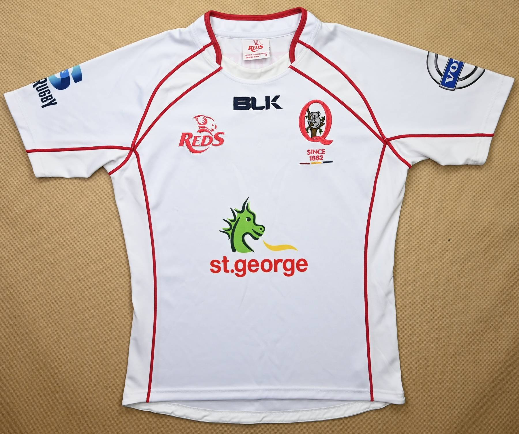 QUEENSLAND REDS RUGBY SHIRT M Rugby \ Rugby Union \ Queensland Reds ...