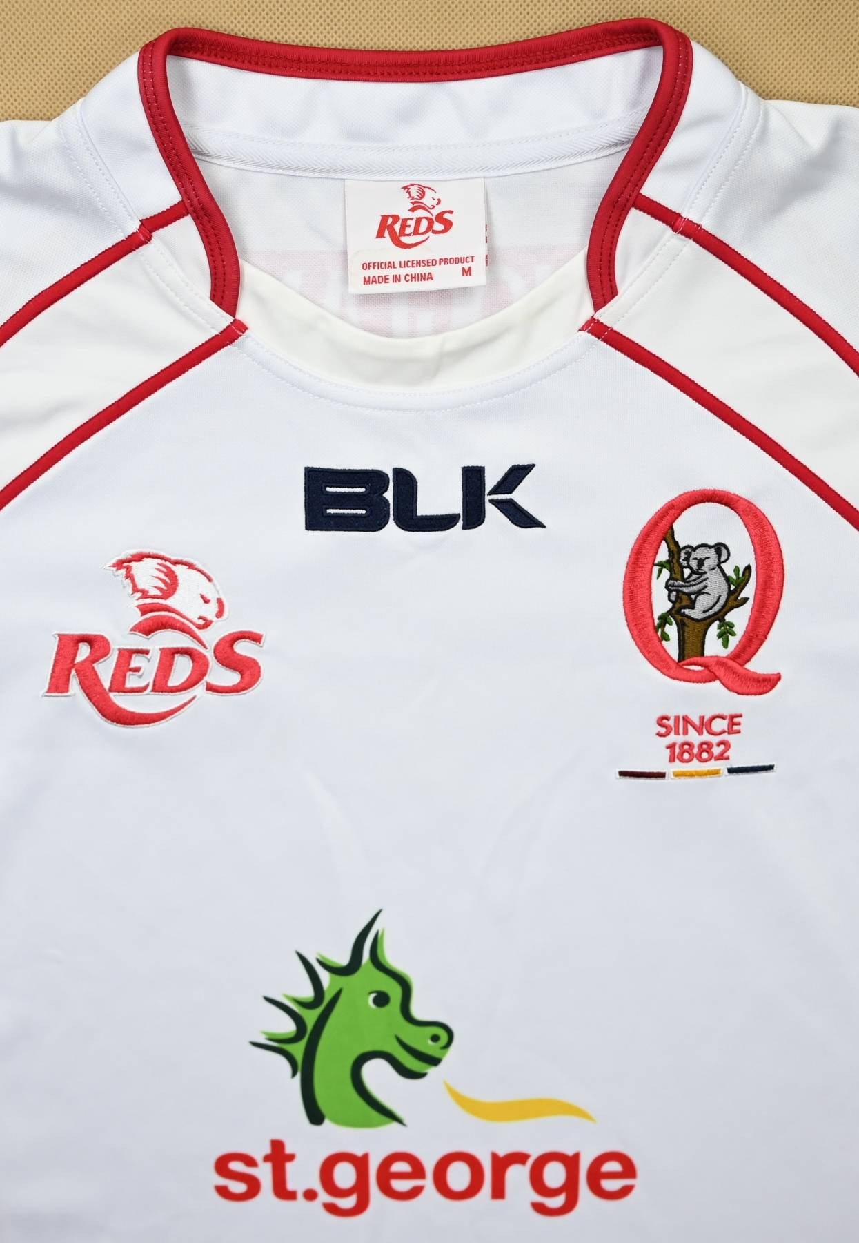QUEENSLAND REDS RUGBY SHIRT M Rugby \ Rugby Union \ Queensland Reds ...