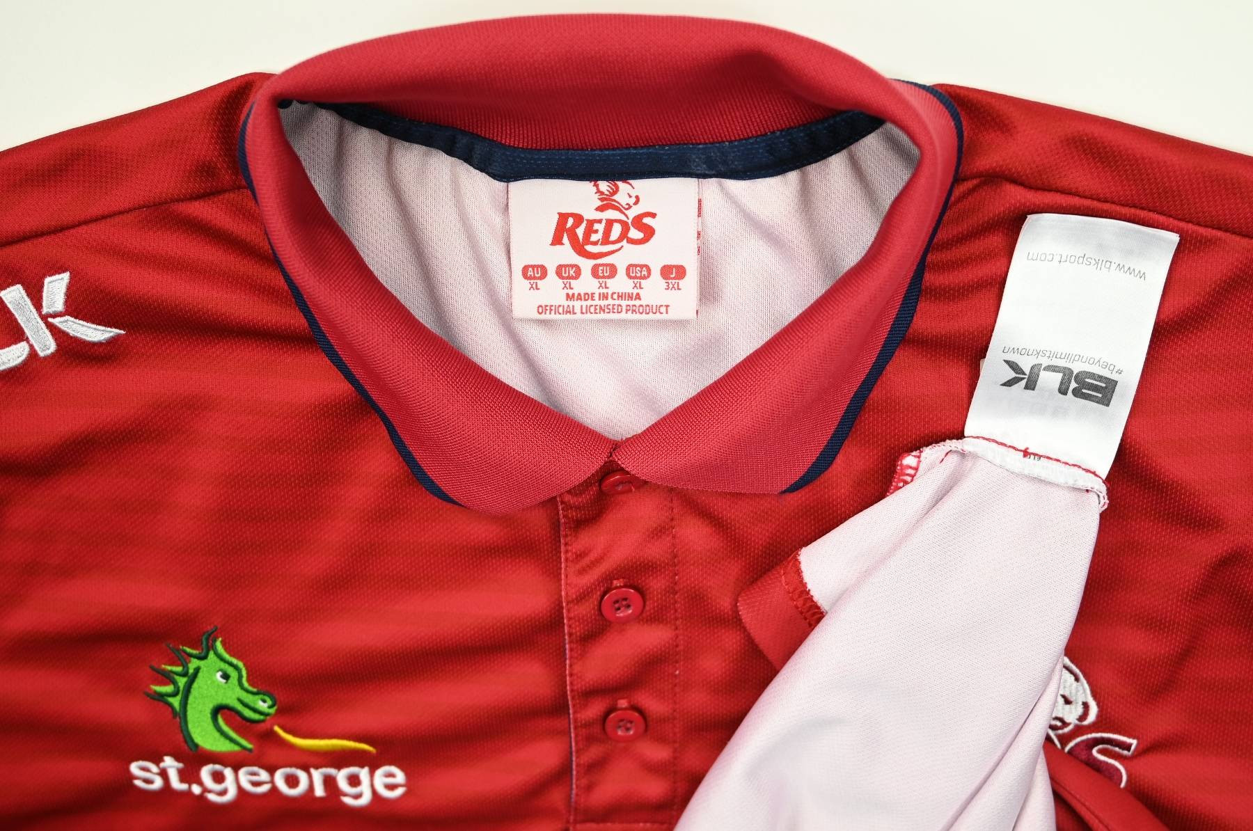 QUEENSLAND REDS RUGBY SHIRT XL Rugby \ Rugby Union \ Queensland Reds ...