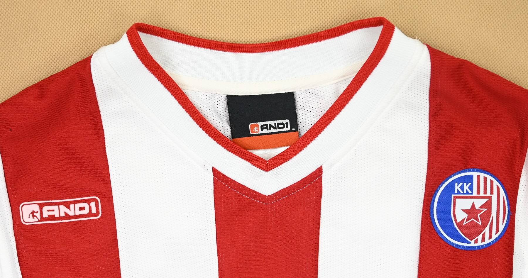 RED STAR BELGRADE BASKETBALL SHIRT XXL Other \ Basketball | Classic ...