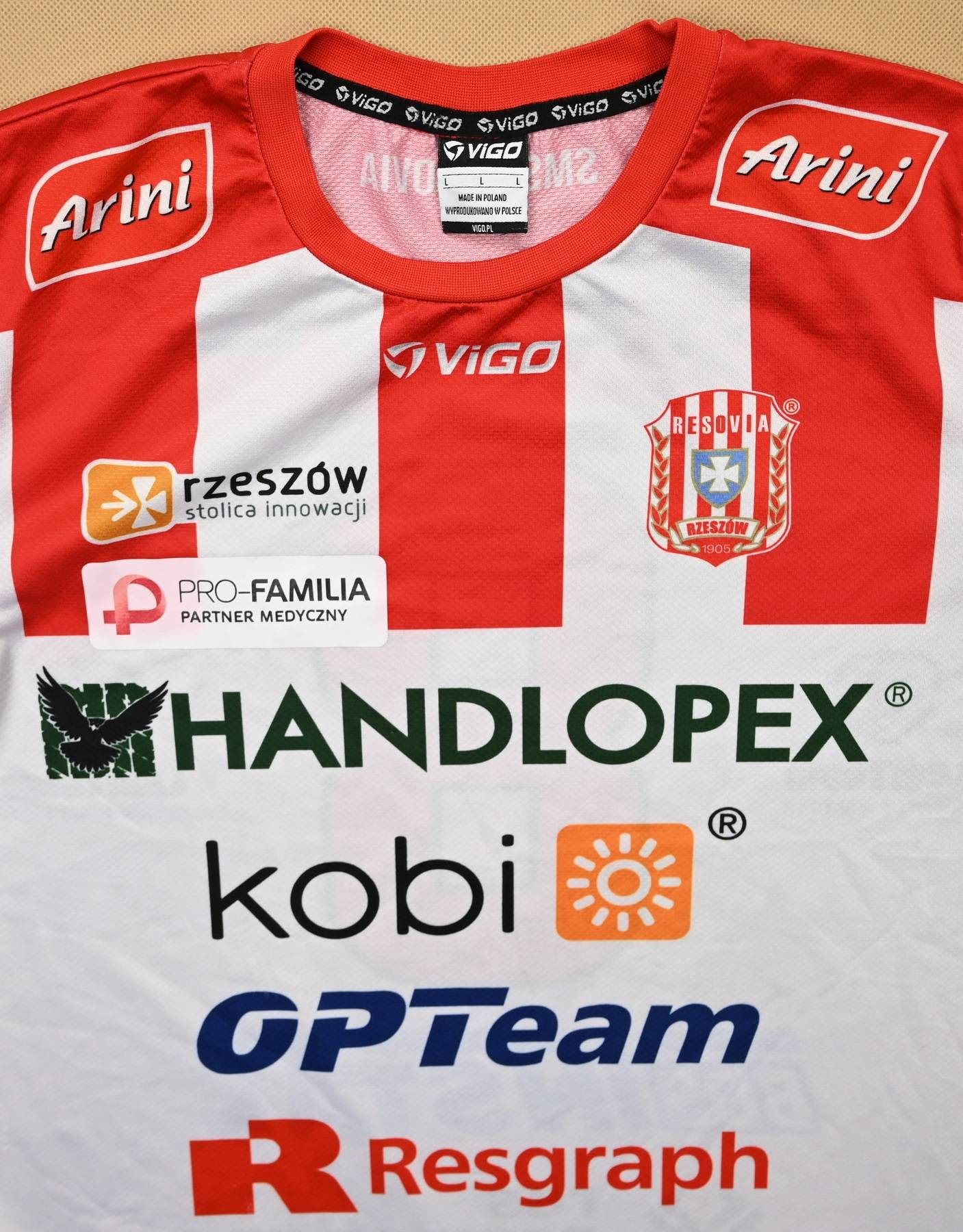 RESOVIA RZESZOW CLJ SHIRT L Football / Soccer \ European Clubs \ Other ...
