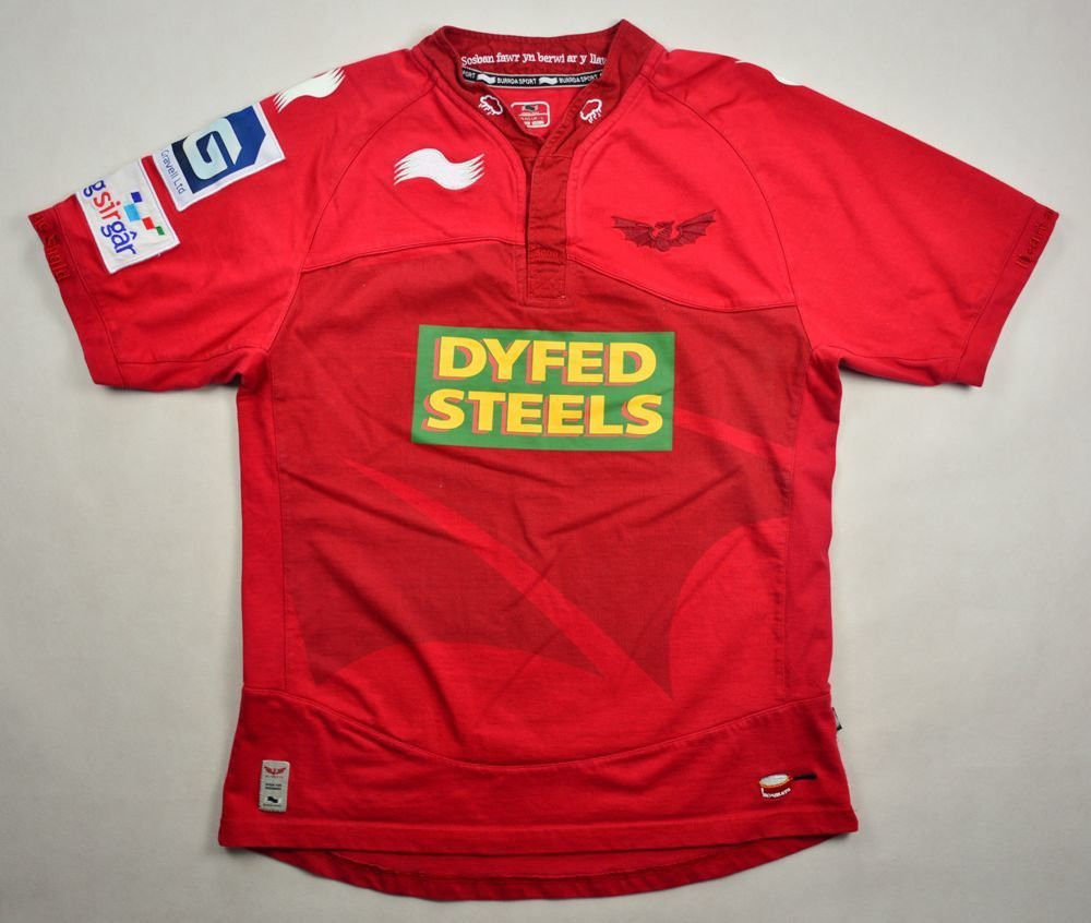 SCARLETS RUGBY BURRDA SPORT SHIRT L Rugby \ Rugby Union \ Scarlets ...