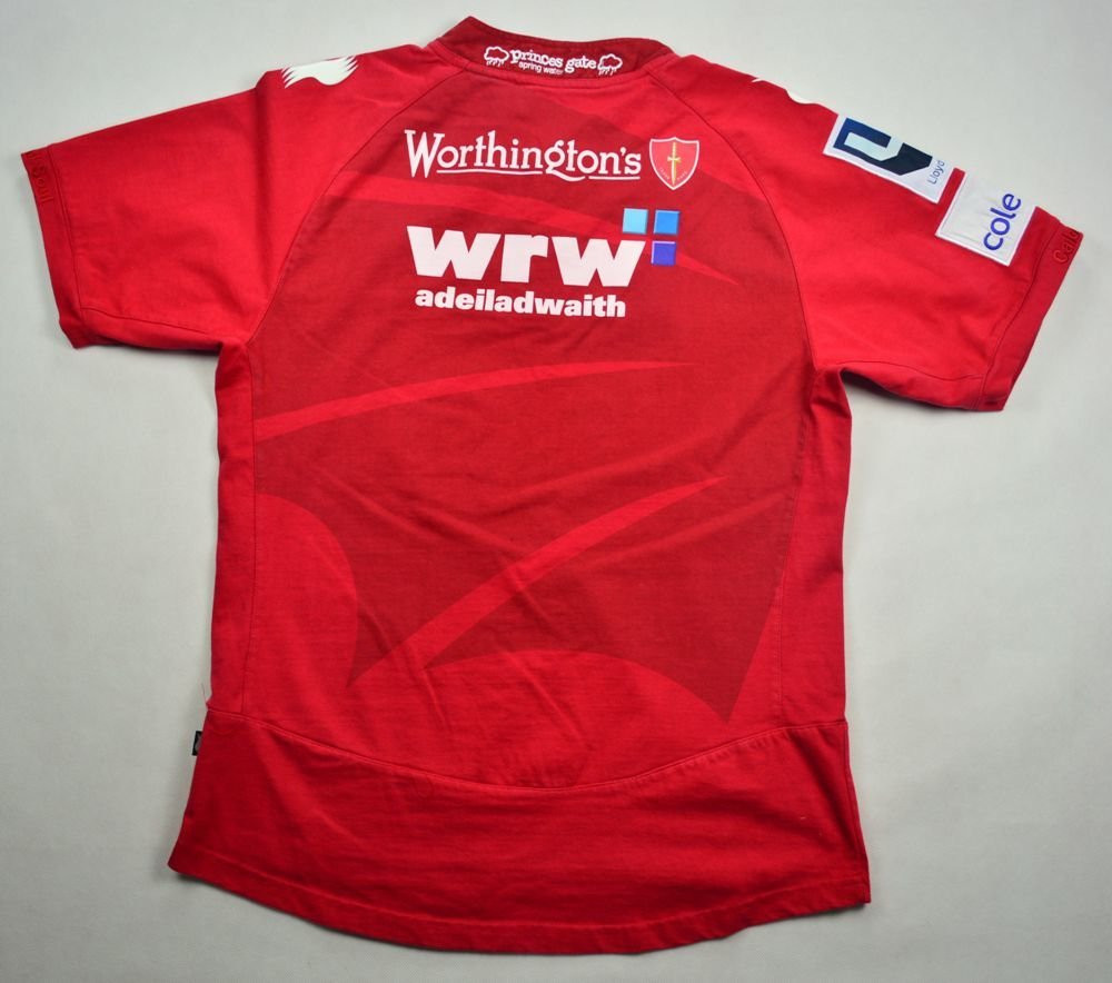 SCARLETS RUGBY BURRDA SPORT SHIRT L Rugby \ Rugby Union \ Scarlets ...
