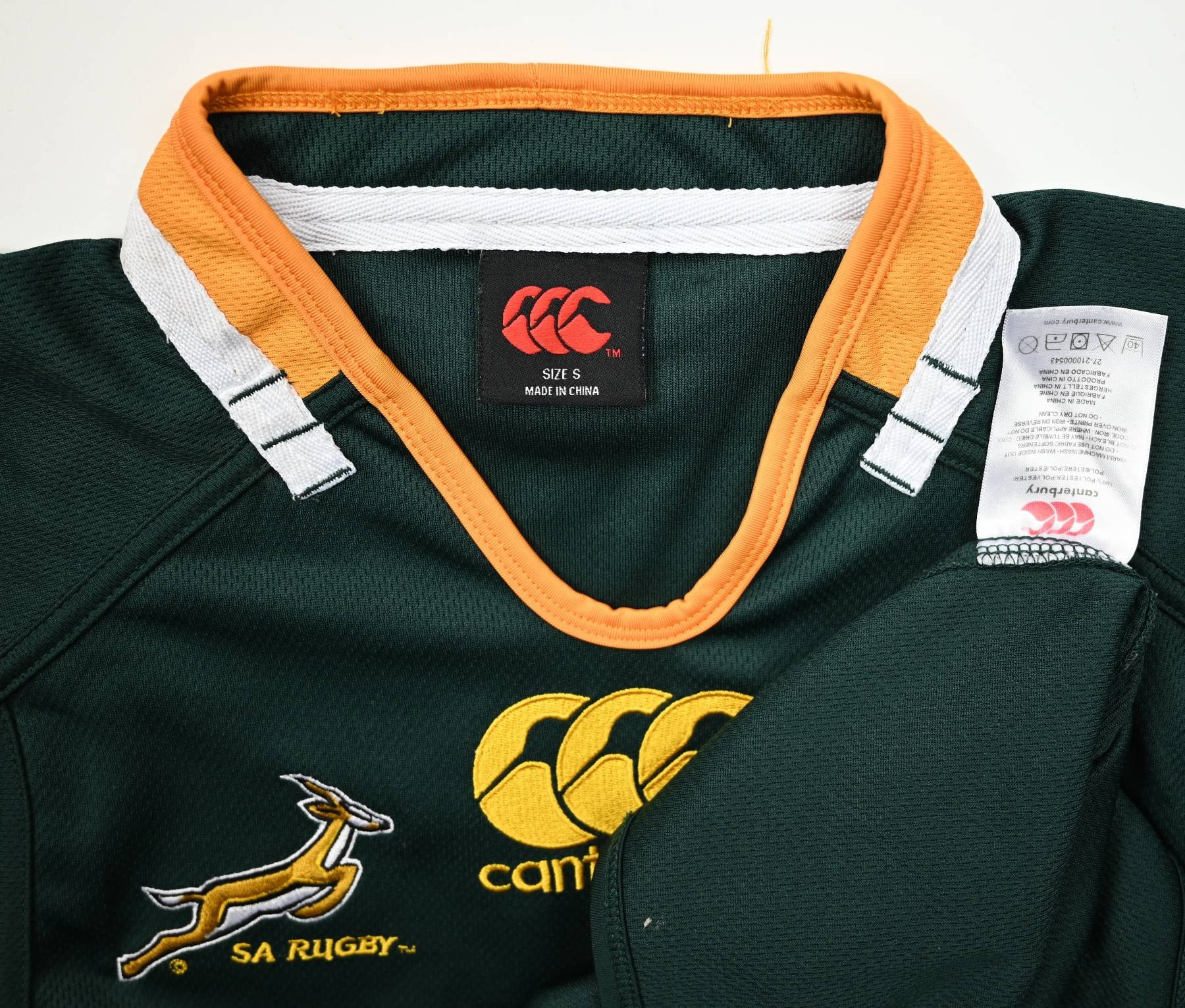 SOUTH AFRICA RUGBY SHIRT S Rugby \ Rugby Union \ South Africa | Classic ...