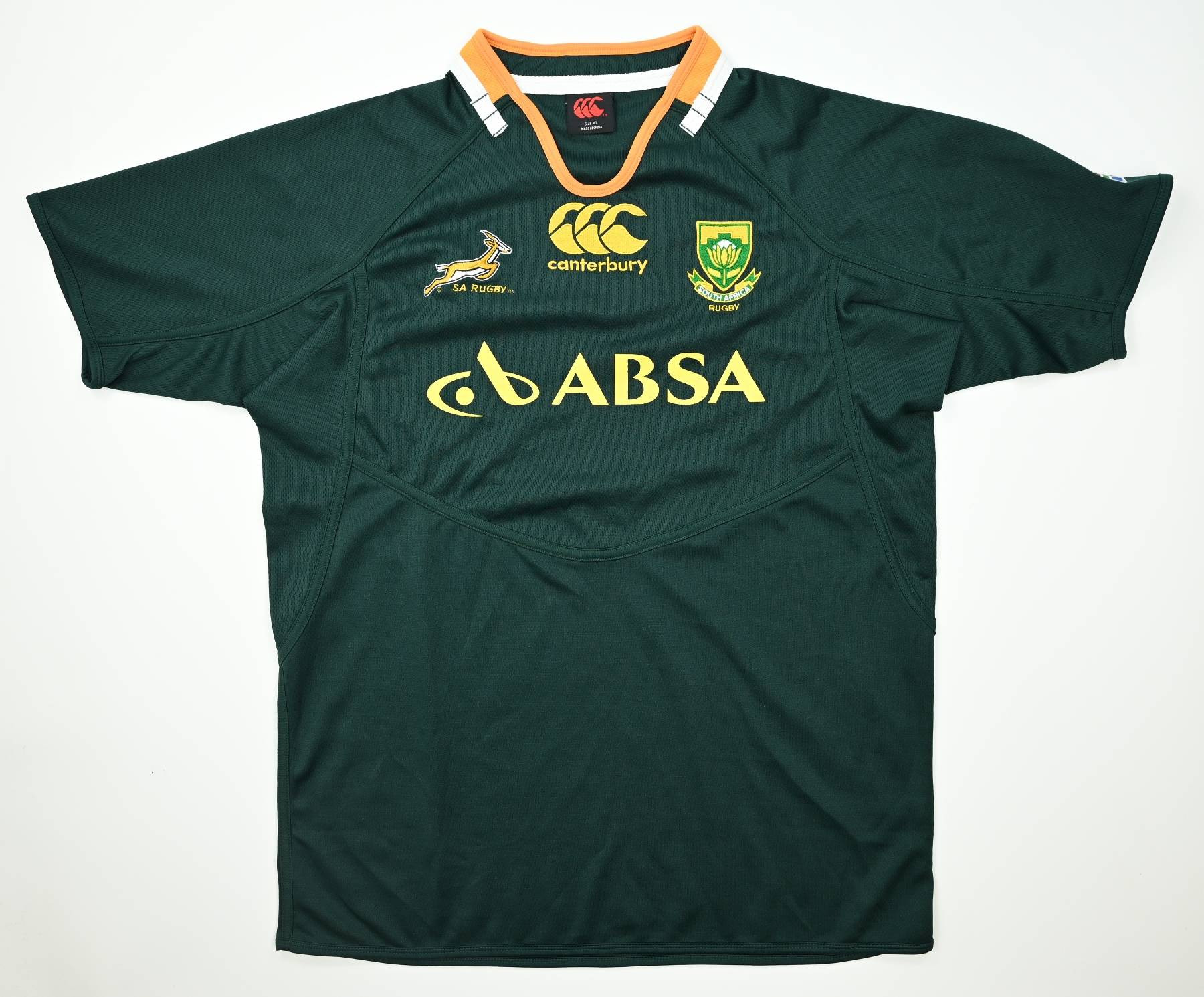 SOUTH AFRICA RUGBY SHIRT XL Rugby \ Rugby Union \ South Africa ...