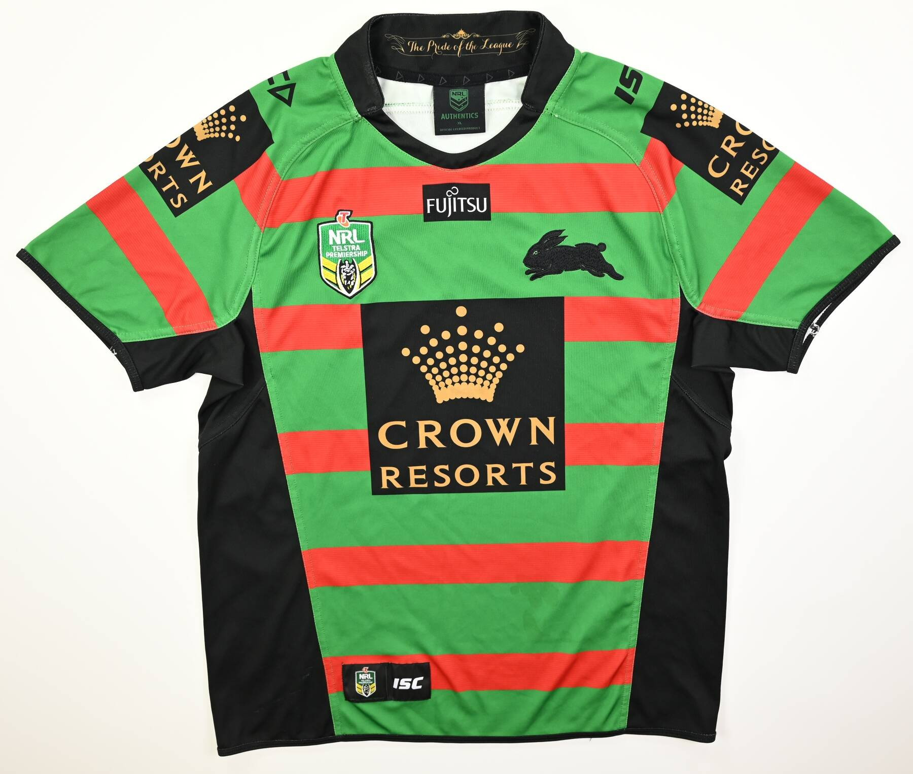 SOUTH SYDNEY RABBITOHS RUGBY ISC SHIRT XL Rugby \ Rugby League \ South ...