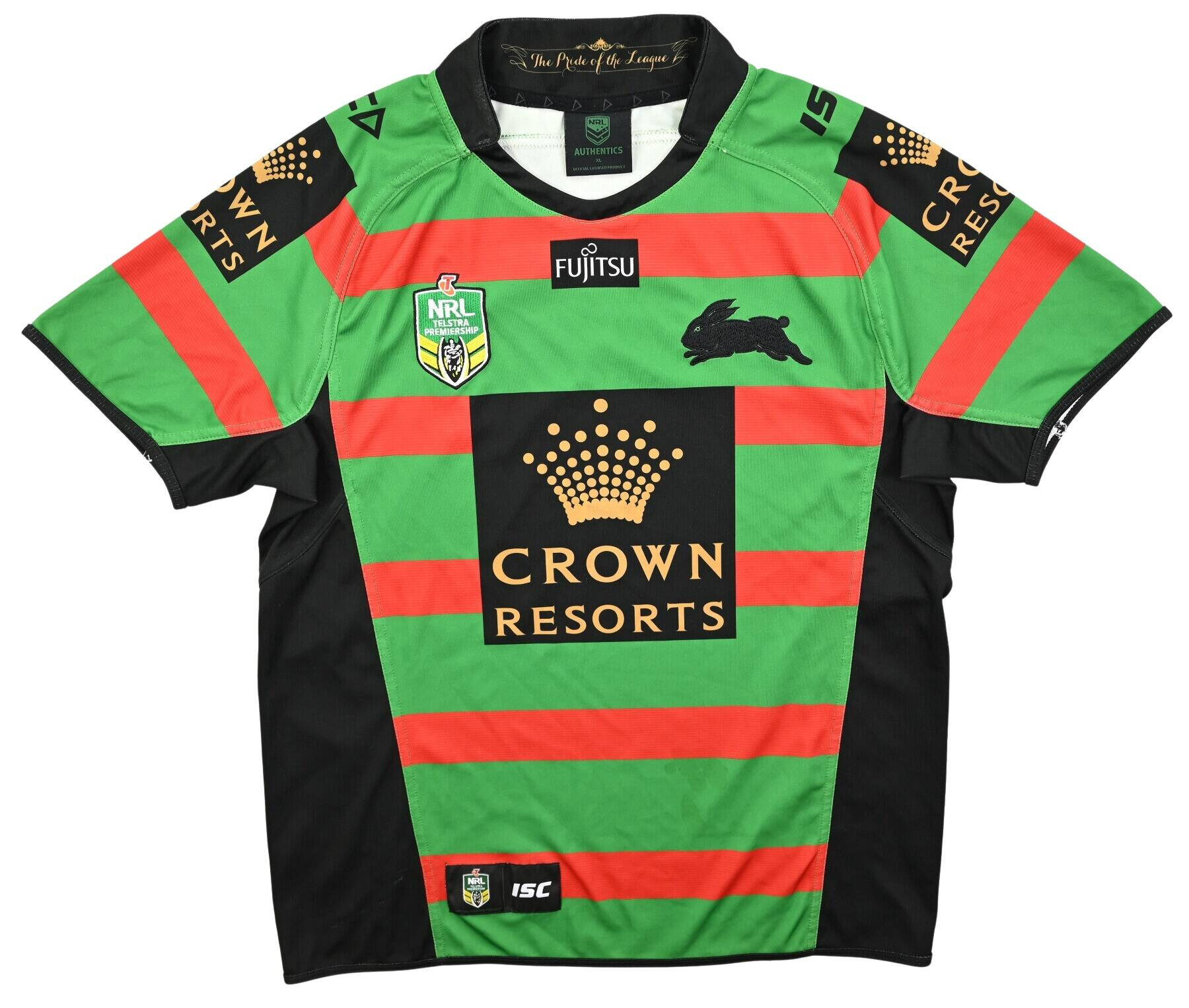SOUTH SYDNEY RABBITOHS RUGBY ISC SHIRT XL Rugby \ Rugby League \ South ...