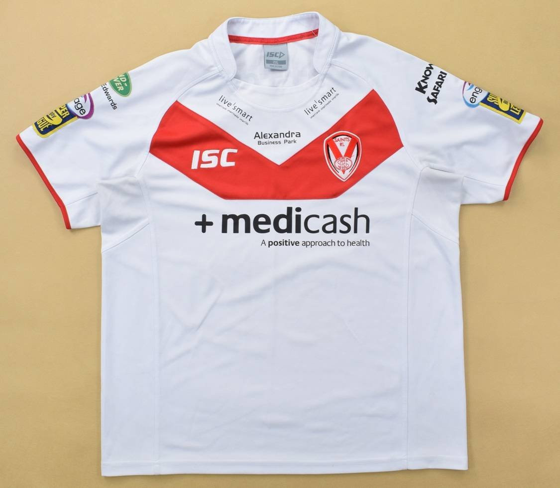 ST HELENS RUGBY ISC SHIRT XXL Rugby \ Rugby League \ St Helens ...
