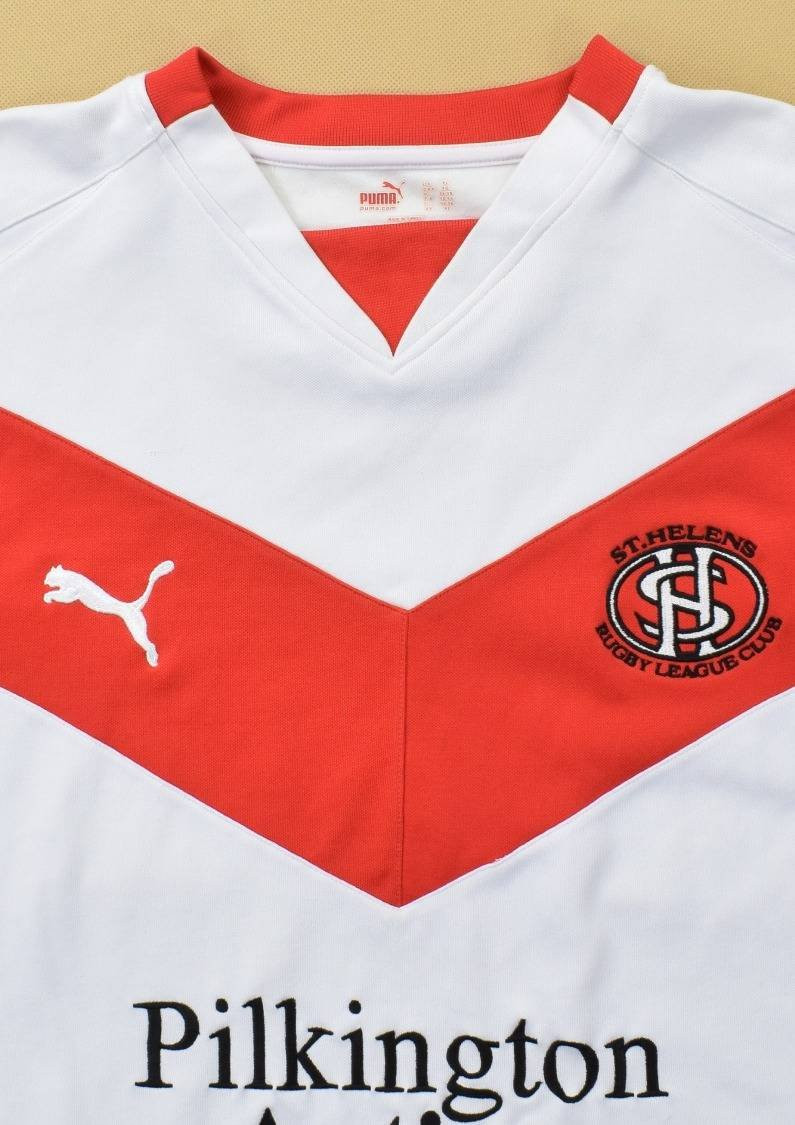 ST HELENS RUGBY PUMA SHIRT XL Rugby \ Rugby League \ St Helens ...
