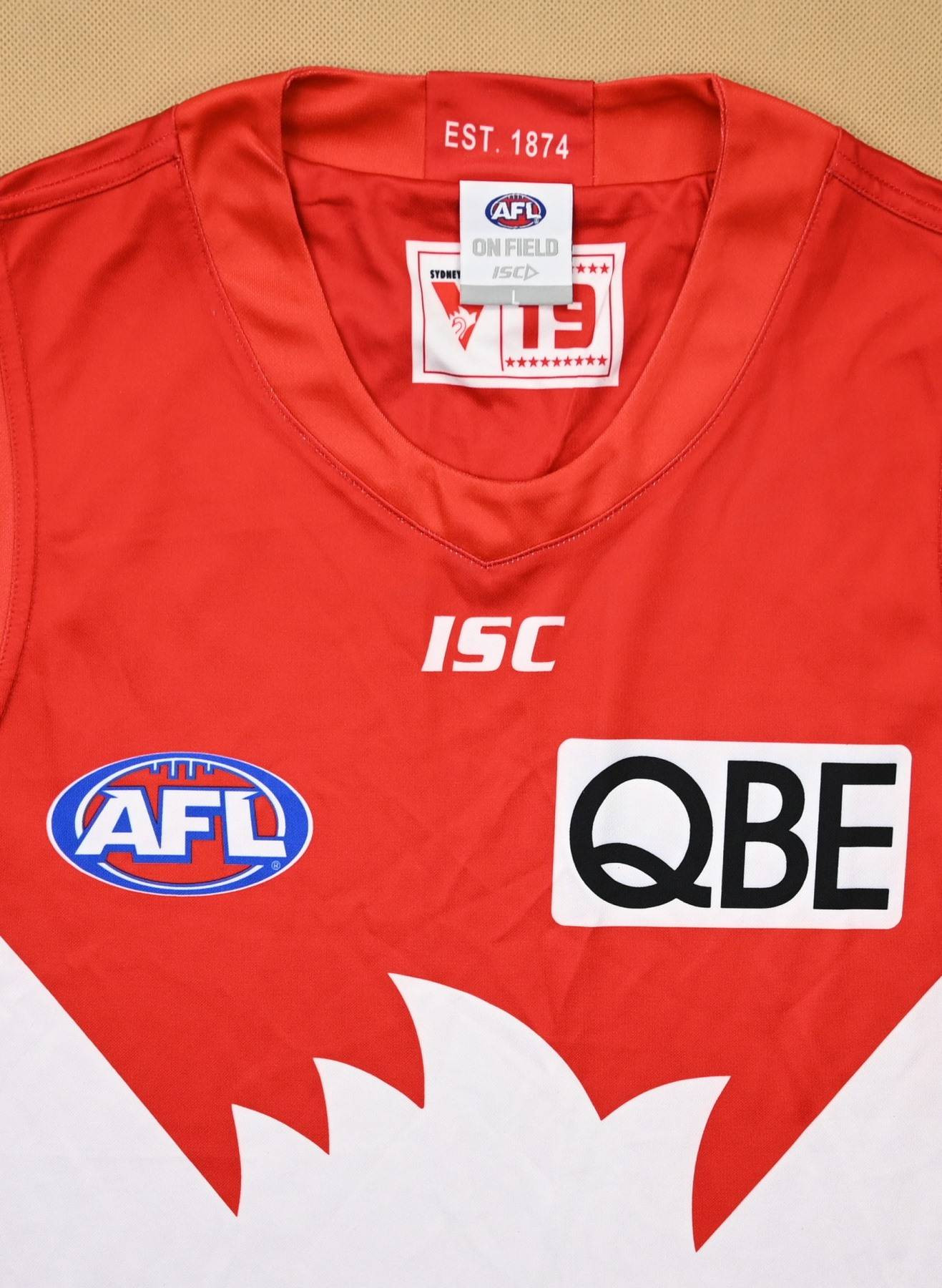 SYDNEY SWANS AFL SHIRT L Other \ Other Sports | Classic-Shirts.com
