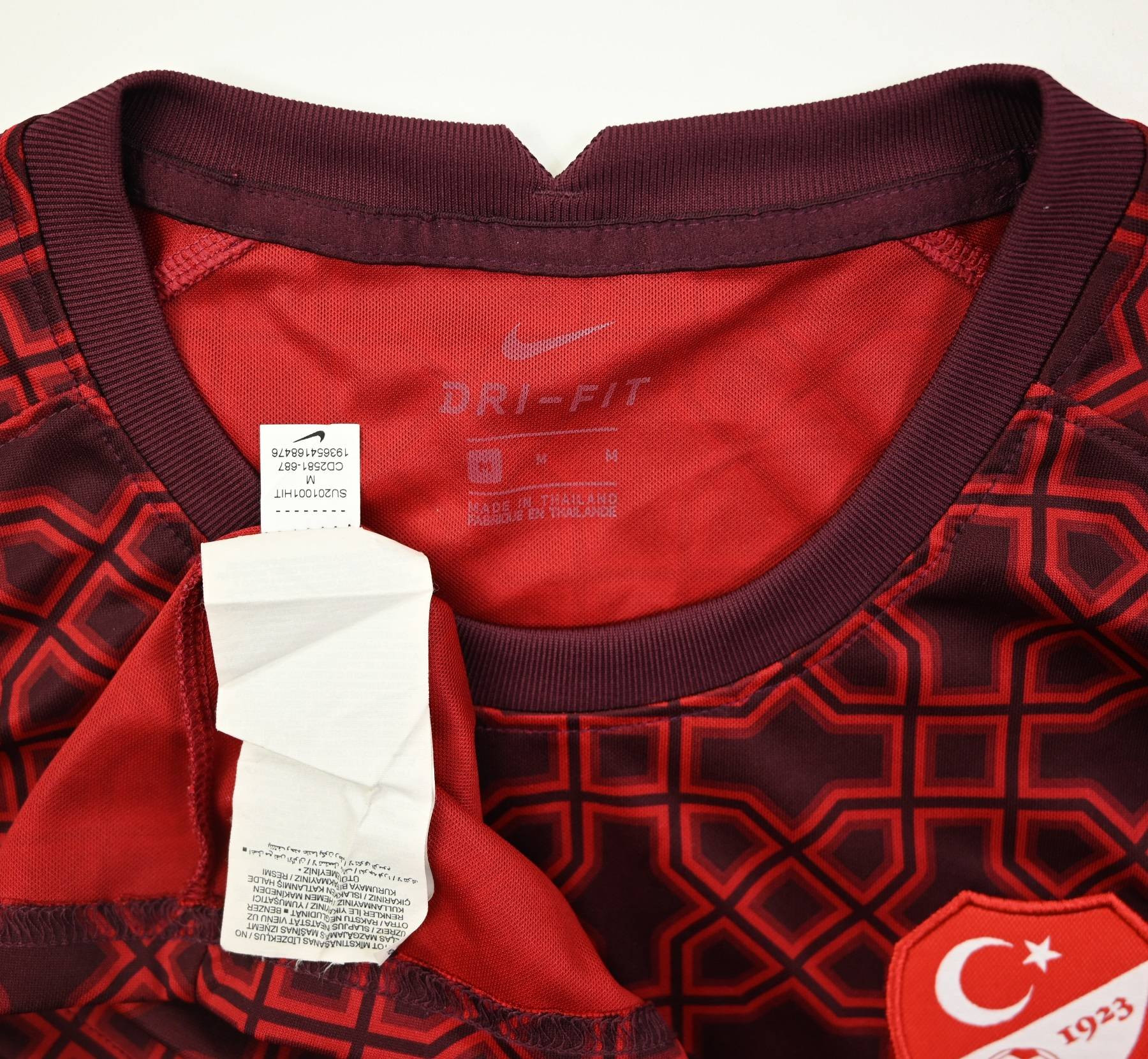 TURKEY SHIRT M Football / Soccer \ International Teams \ Europe ...