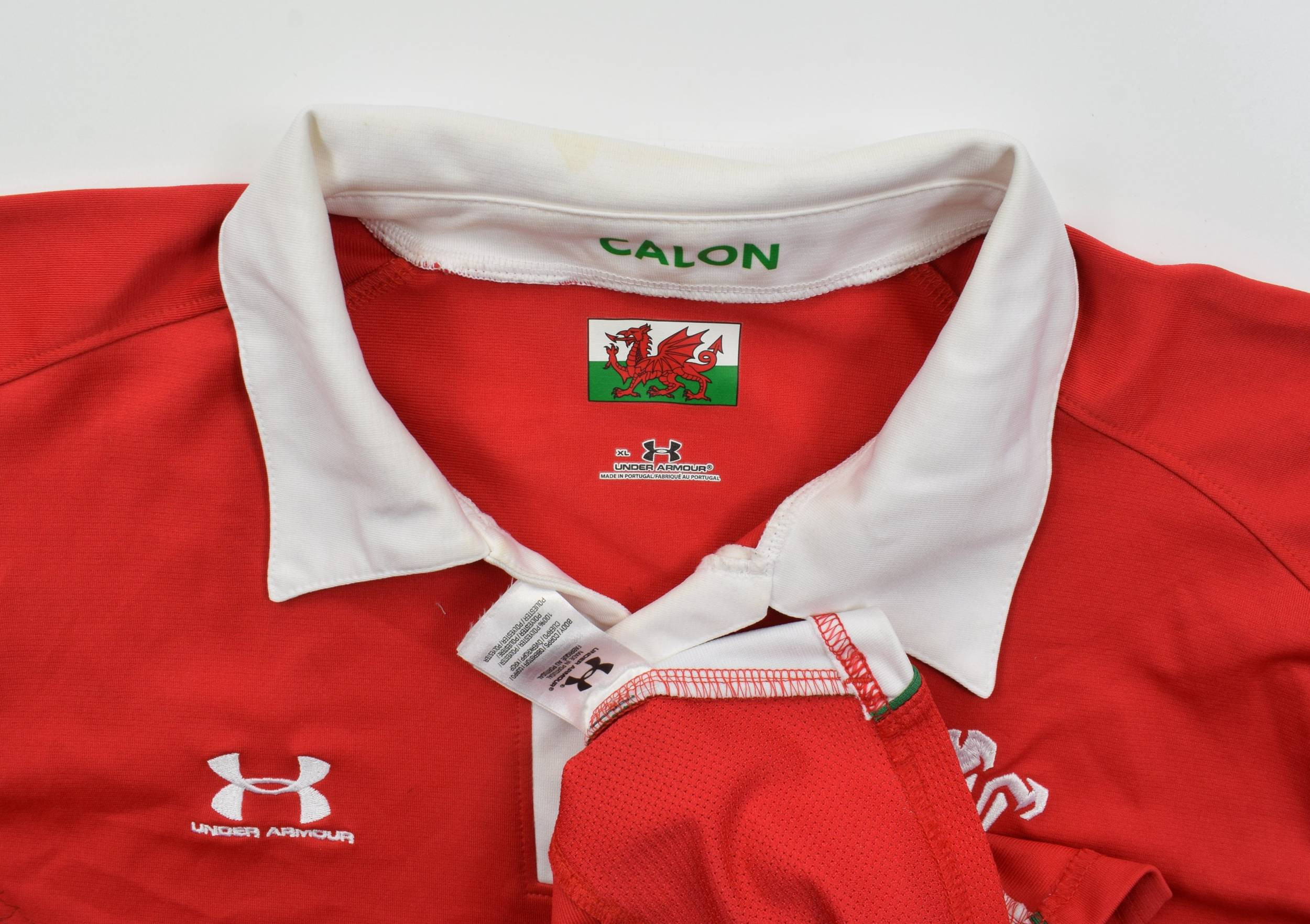 WALES RUGBY UNDER ARMOUR SHIRT XL Rugby \ Rugby Union \ Wales | Classic ...