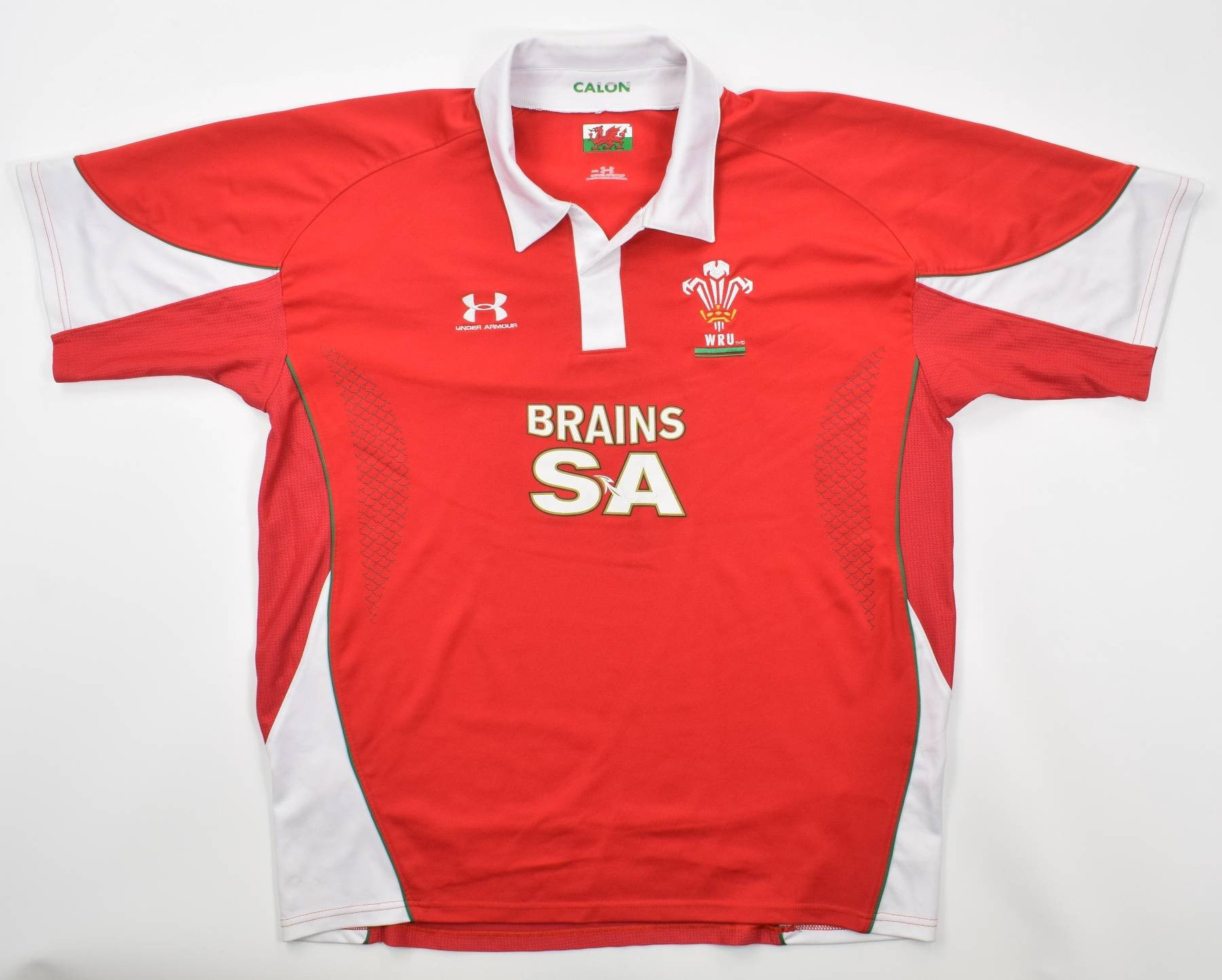 WALES RUGBY UNDER ARMOUR SHIRT XXL Rugby \ Rugby Union \ Wales ...