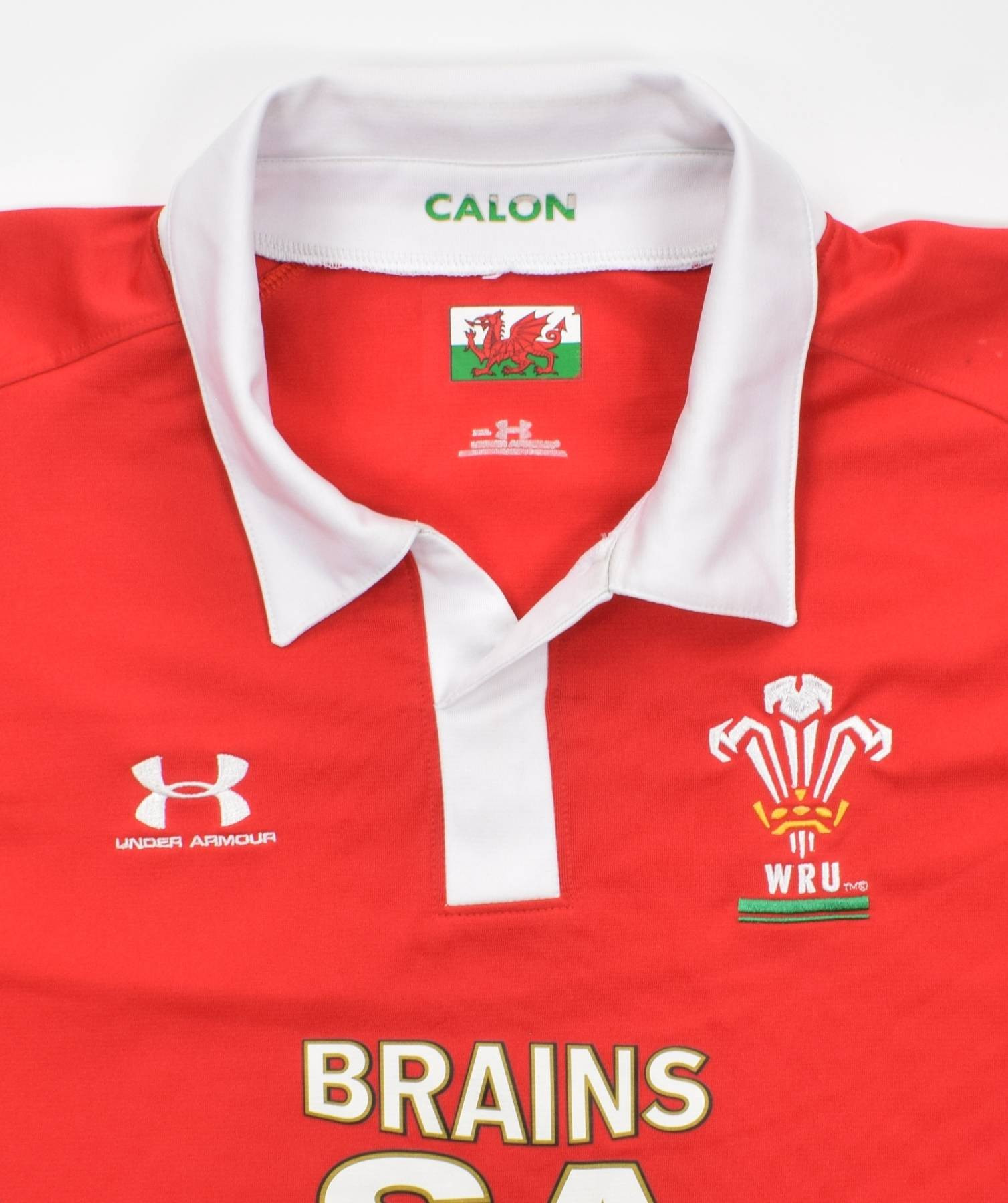 WALES RUGBY UNDER ARMOUR SHIRT XXL Rugby \ Rugby Union \ Wales ...