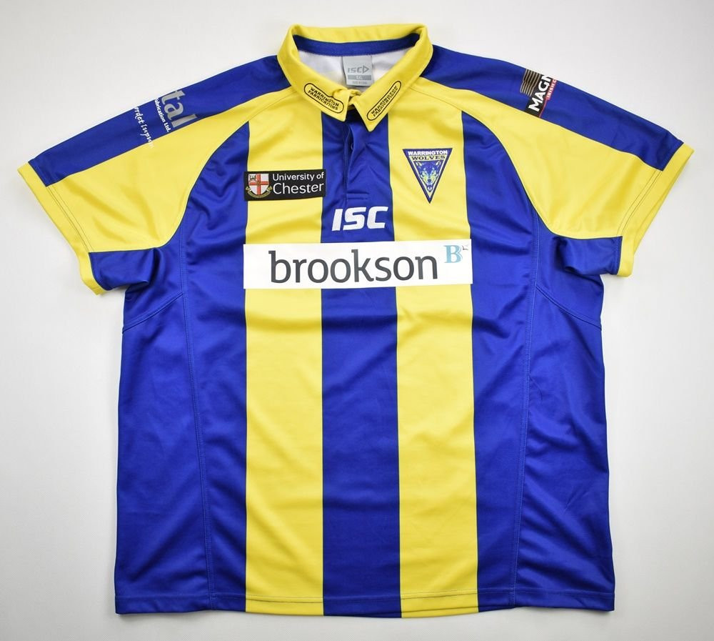 WARRINGTON WOLVES RUGBY ISC 5XL Rugby \ Rugby League \ Warrington ...