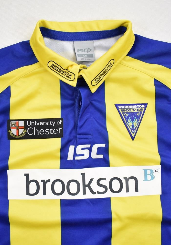 WARRINGTON WOLVES RUGBY ISC 5XL Rugby \ Rugby League \ Warrington ...