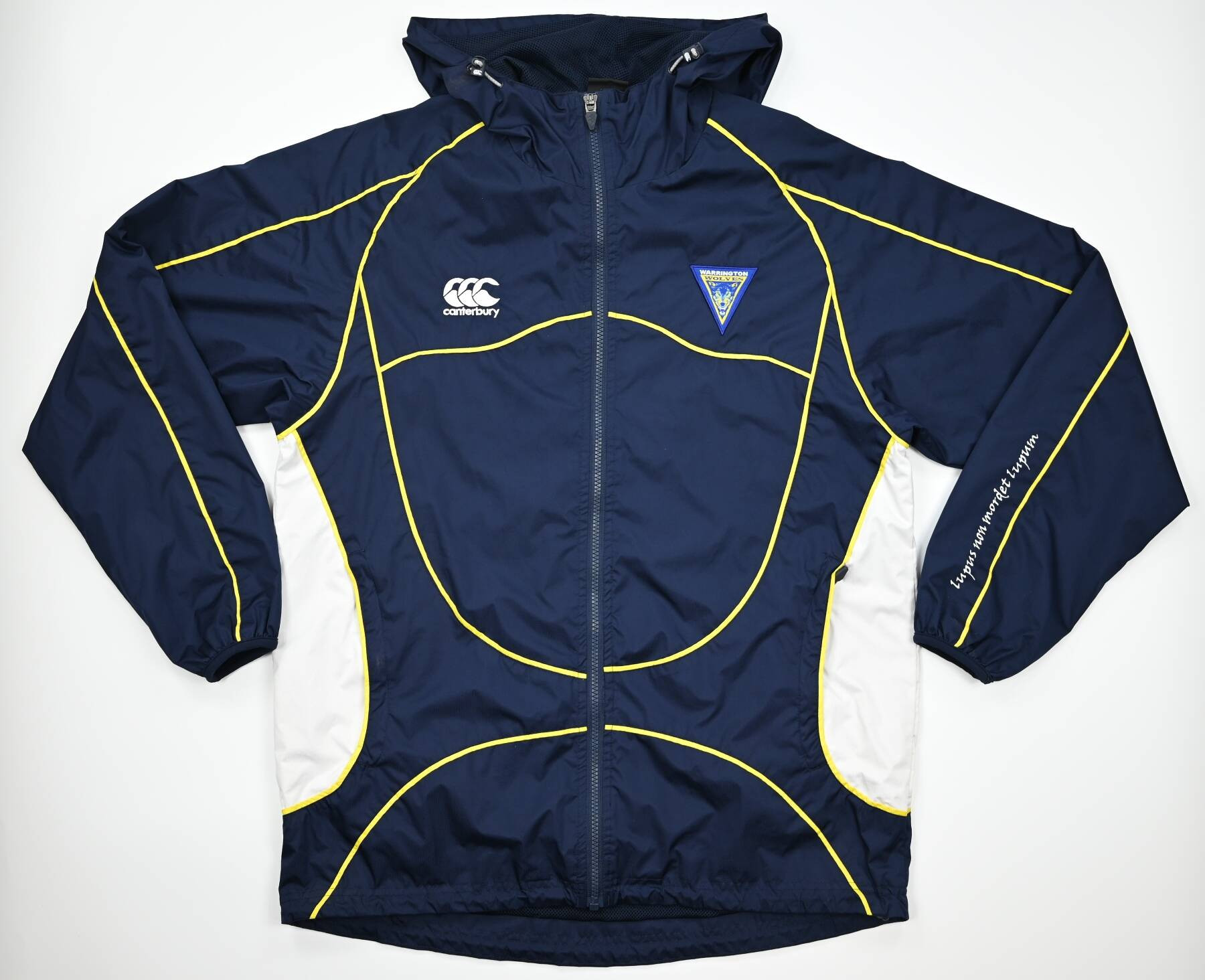 WARRINGTON WOLVES RUGBY JACKET S Rugby \ Rugby League \ Warrington ...